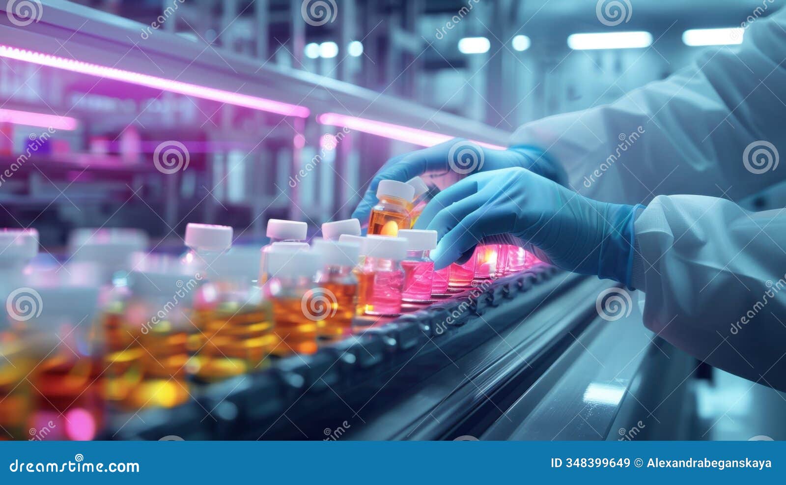 National Retinol Day Scientist Handling Chemical Samples in Advanced ...