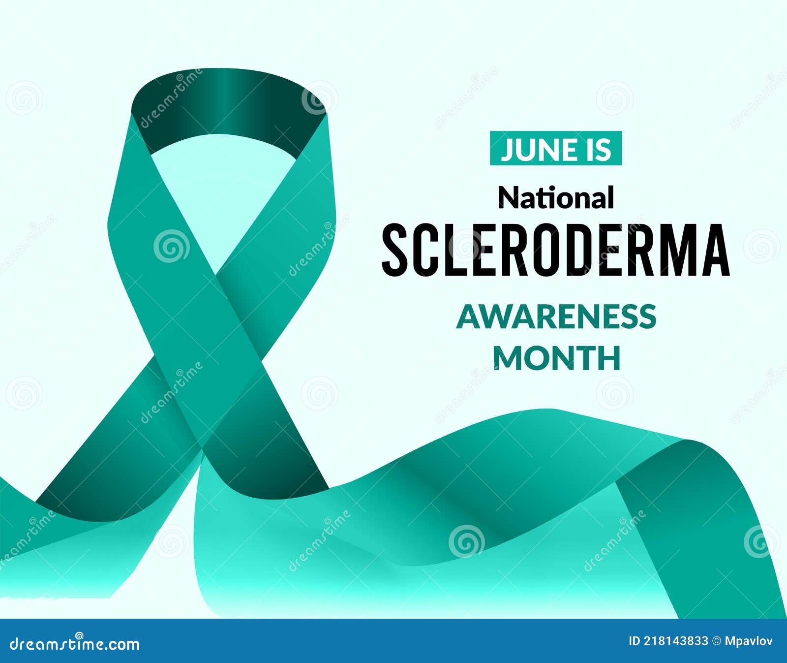 National Scleroderma Awareness Month Vector Illustration Stock Vector ...