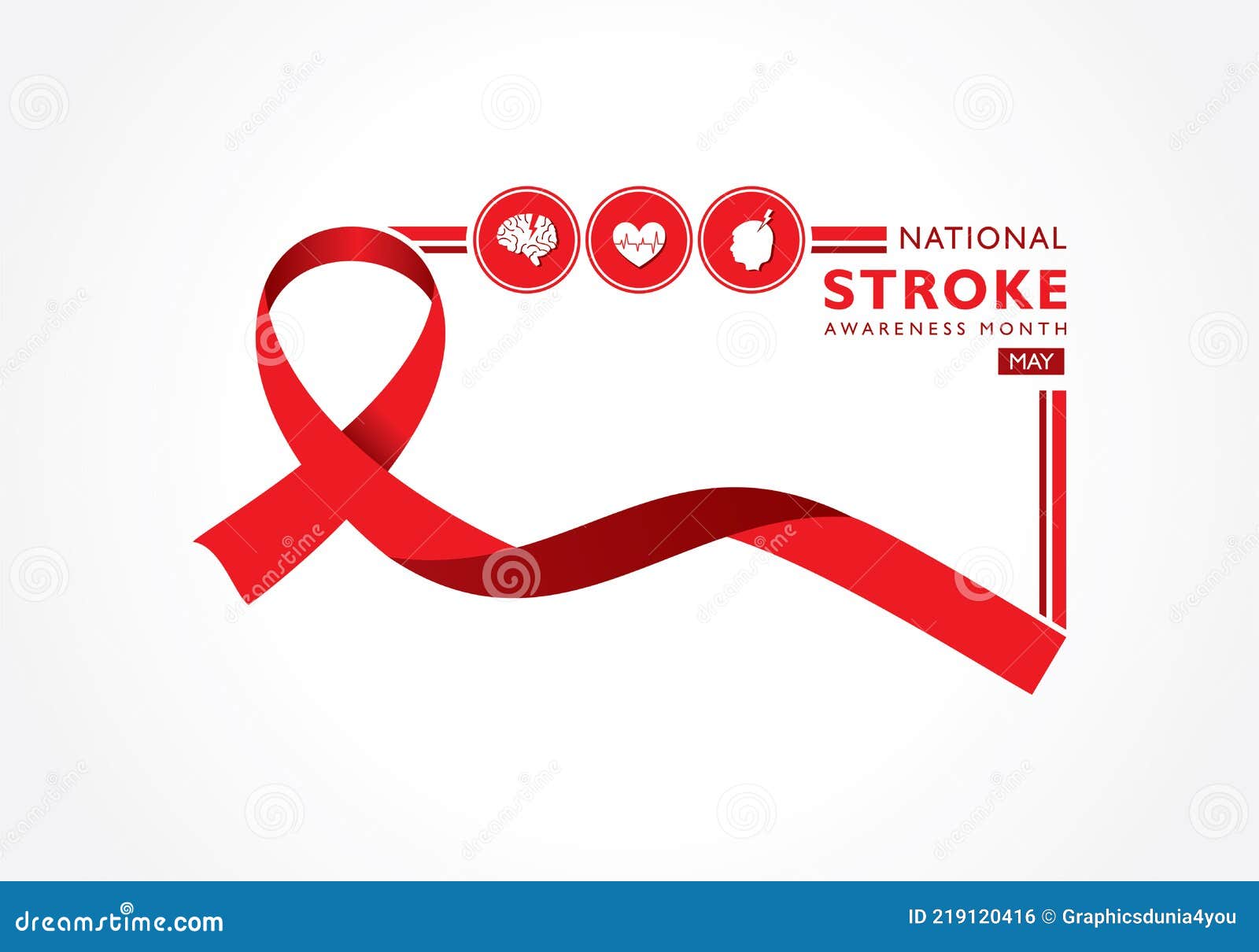 May Is National Stroke Awareness Month. Stroke Symptoms. Mnemonic ...