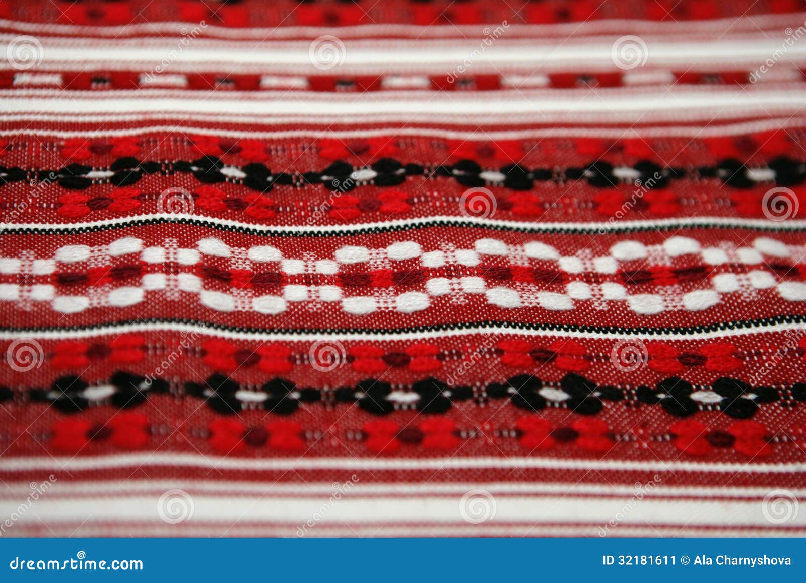 National Symbols on the Fabric Stock Image - Image of symbols, material ...