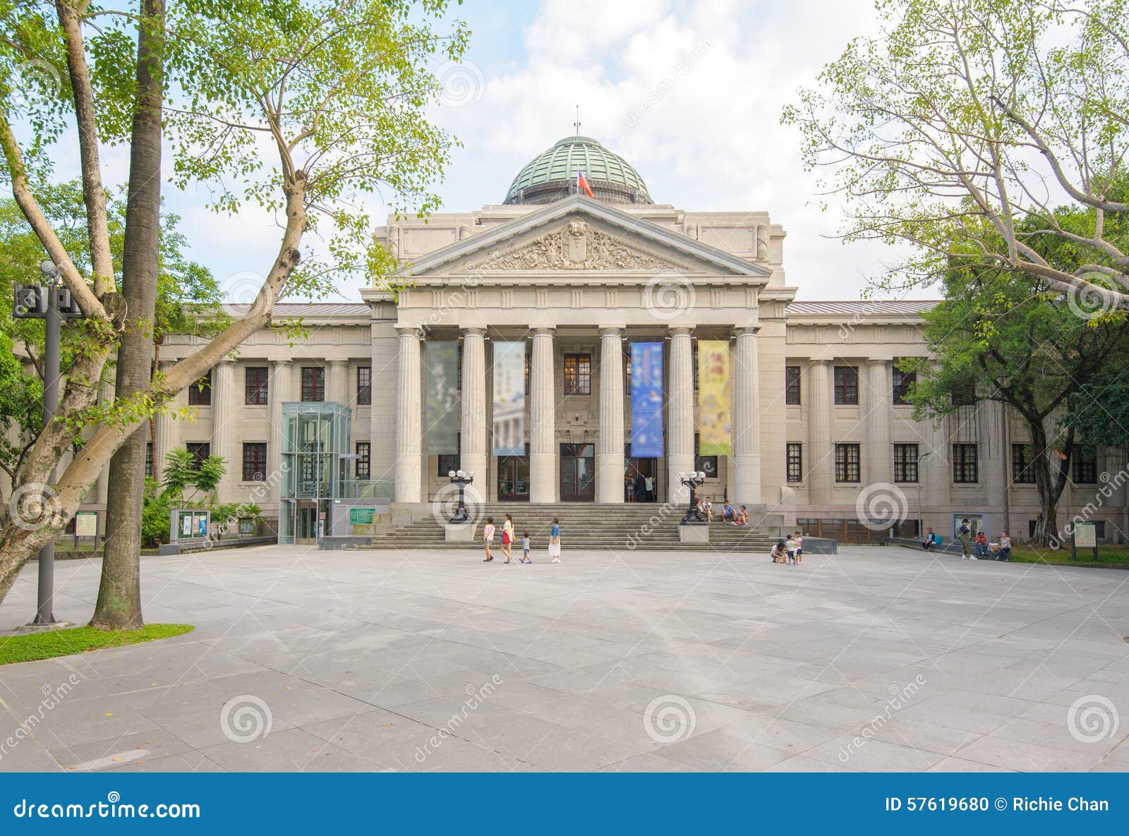 National Taiwan Museum in Taipei Editorial Image - Image of front ...