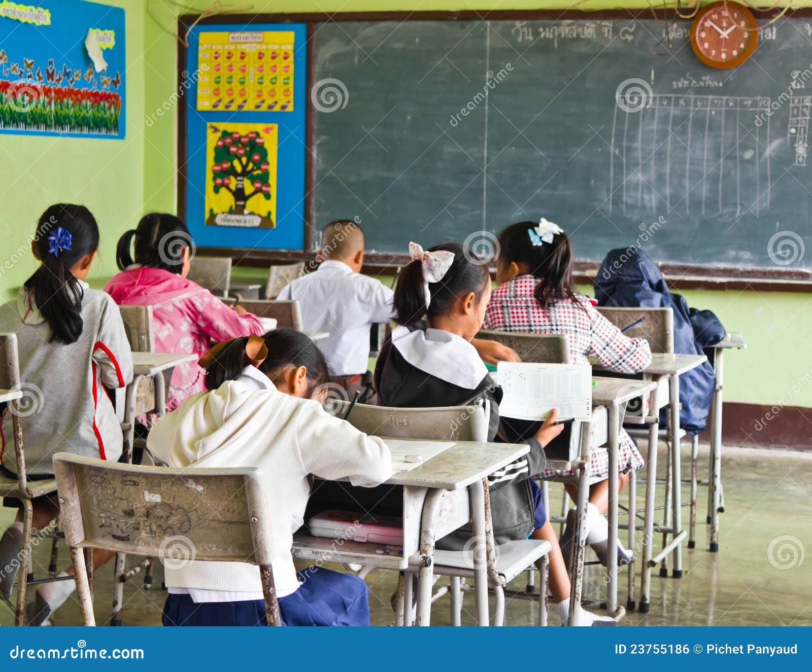 The National Test of Students in Grade 3 Editorial Photo - Image of ...