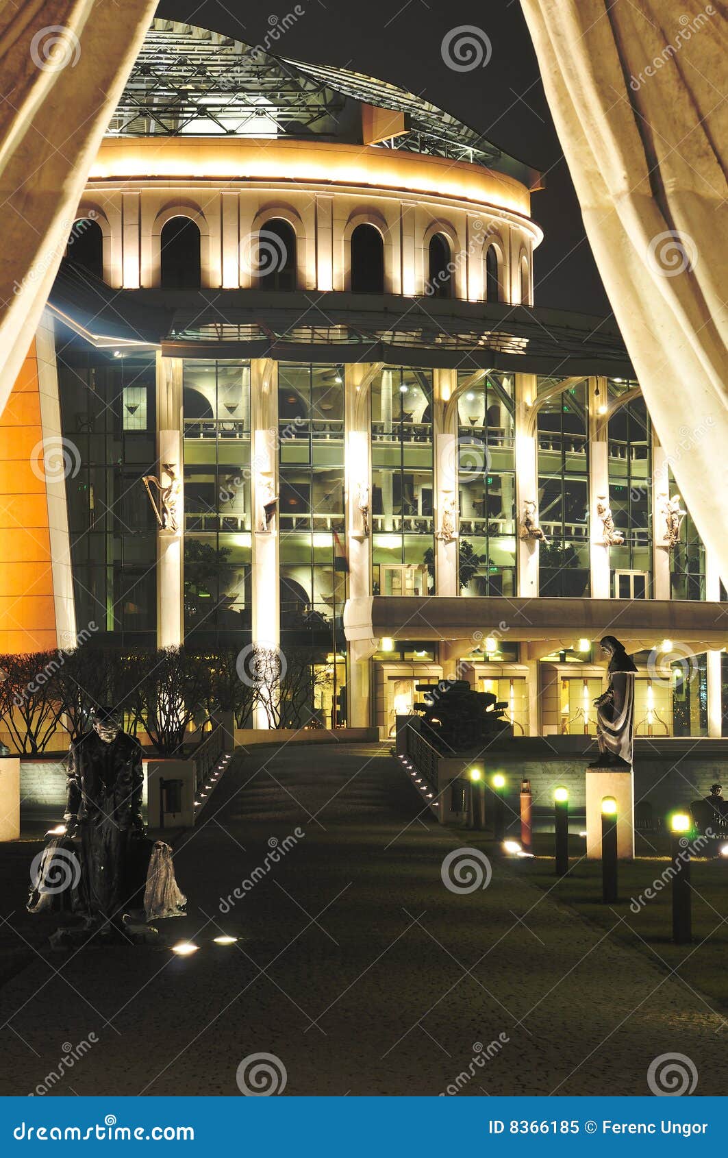 National Theatre stock image. Image of tall, scape, house - 8366185