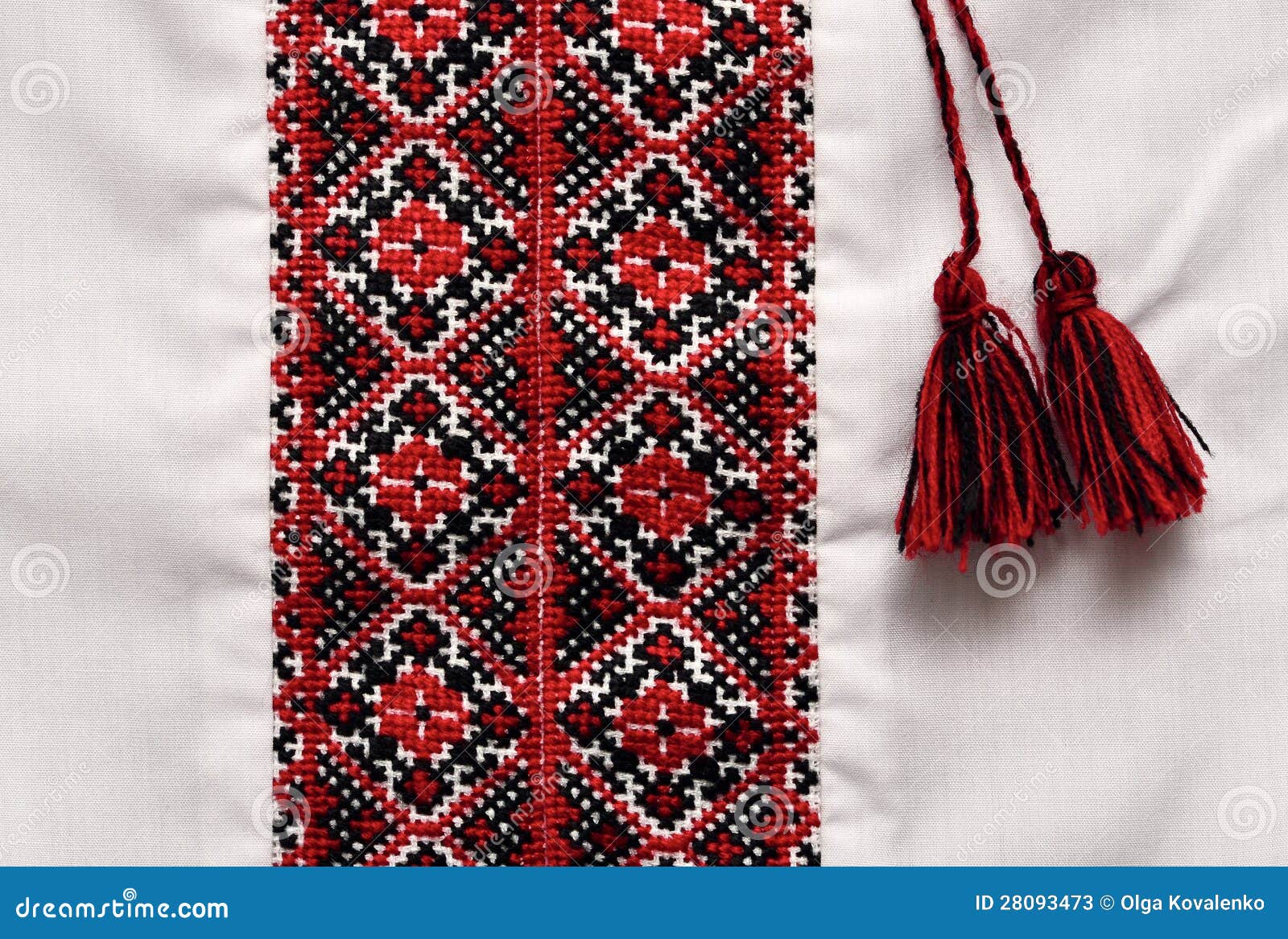 Ukrainian Traditional Embroidery Patterns Royalty-Free Stock Photo ...