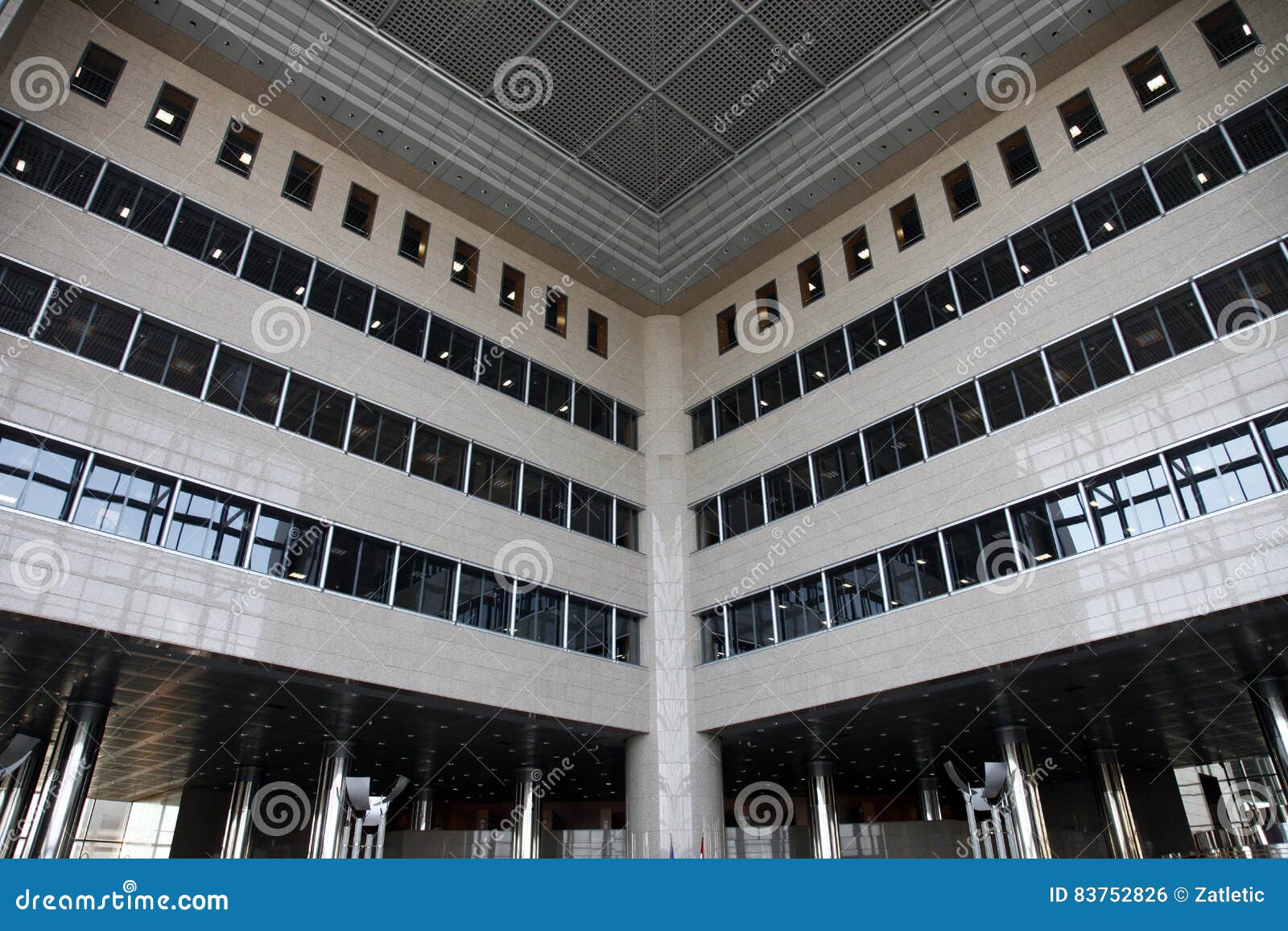 National and University Library in Zagreb Editorial Photo - Image of ...