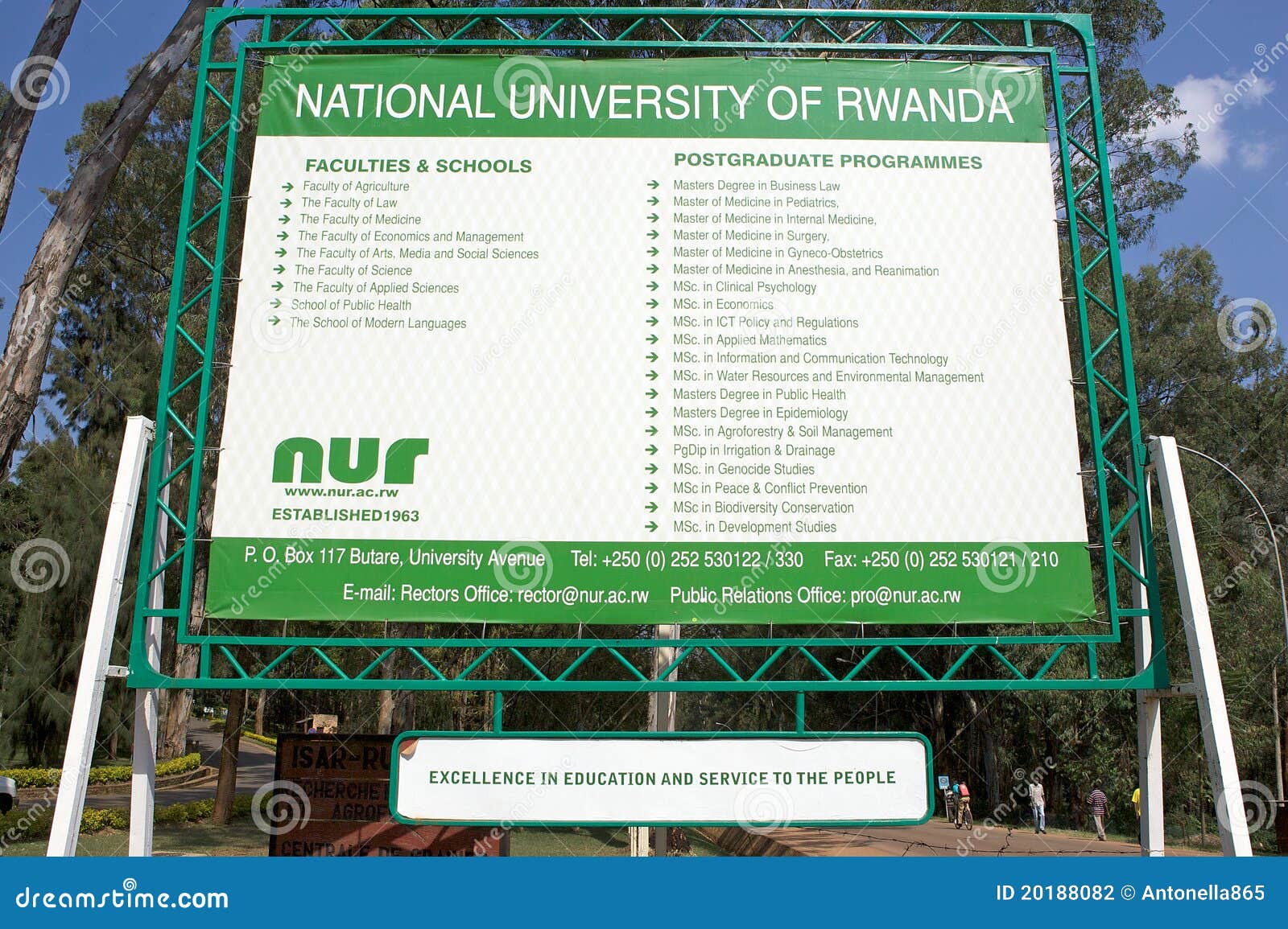 National University of Rwanda (NUR) Editorial Photography - Image of ...