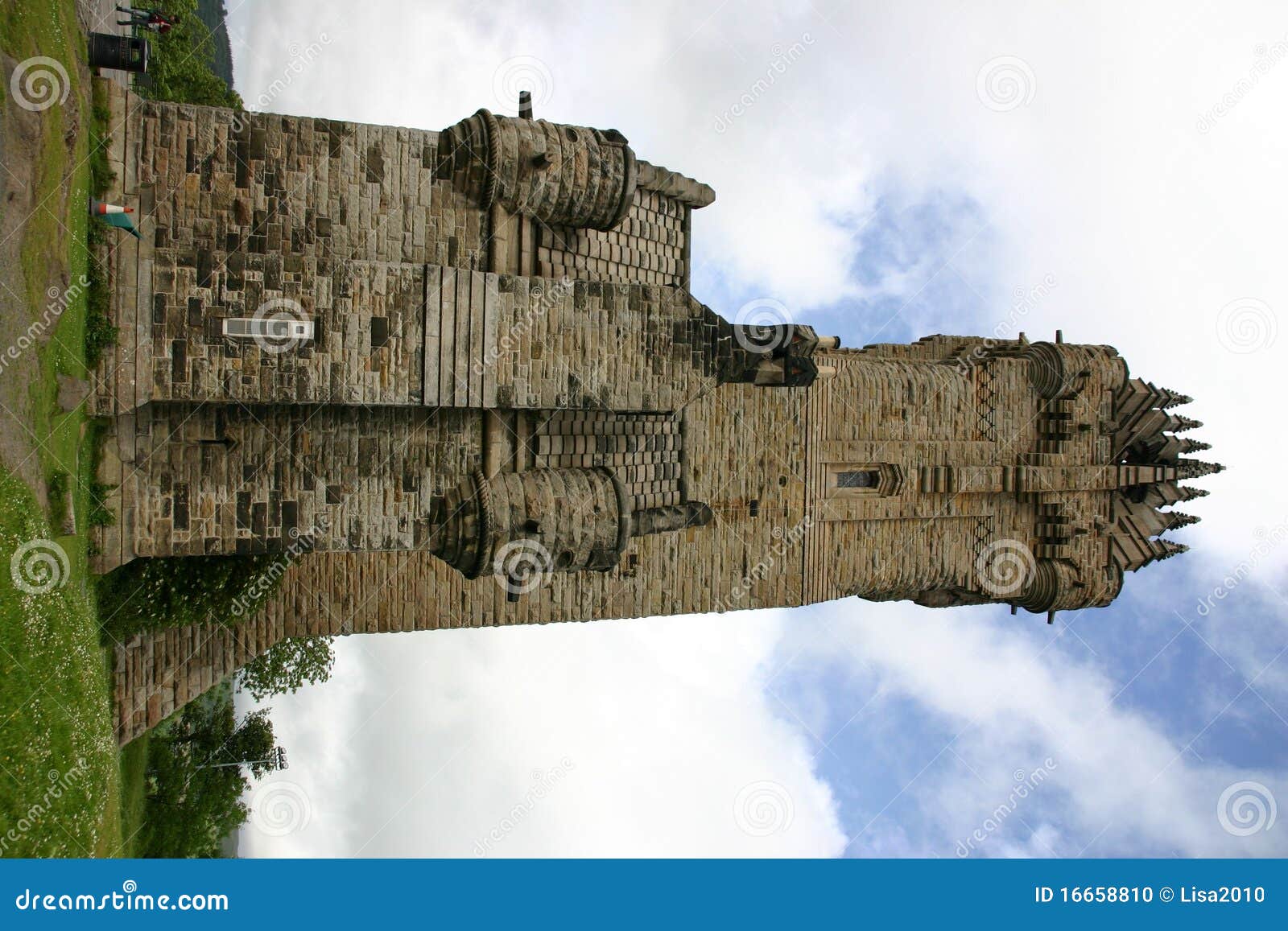 The National Wallace Monument Stock Photo - Image of scotland, wallace ...