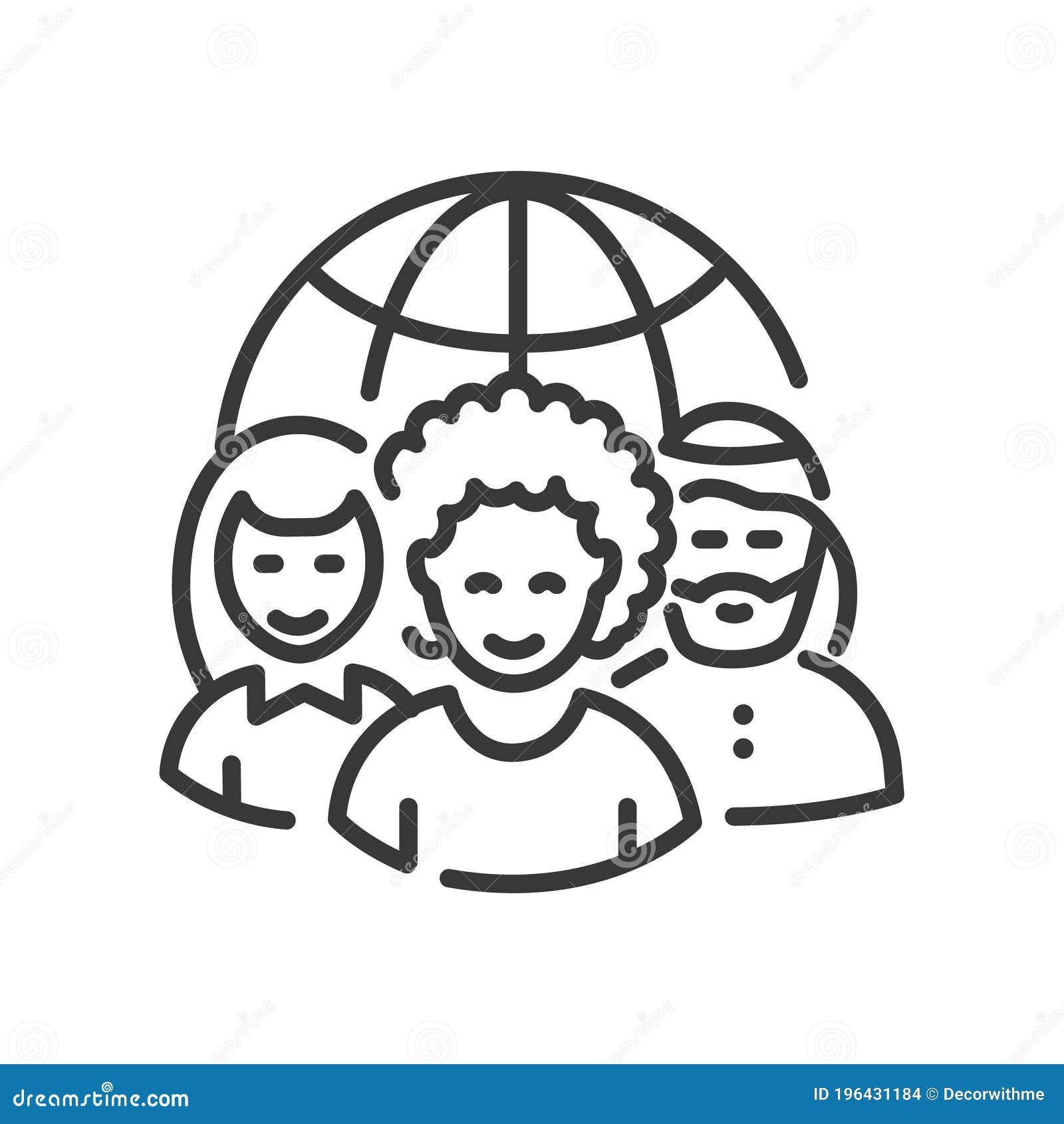 Nationality Concept - Vector Line Design Single Isolated Icon Stock ... Nationality Concept - Vector Line Design Single Isolated Icon Stock ...