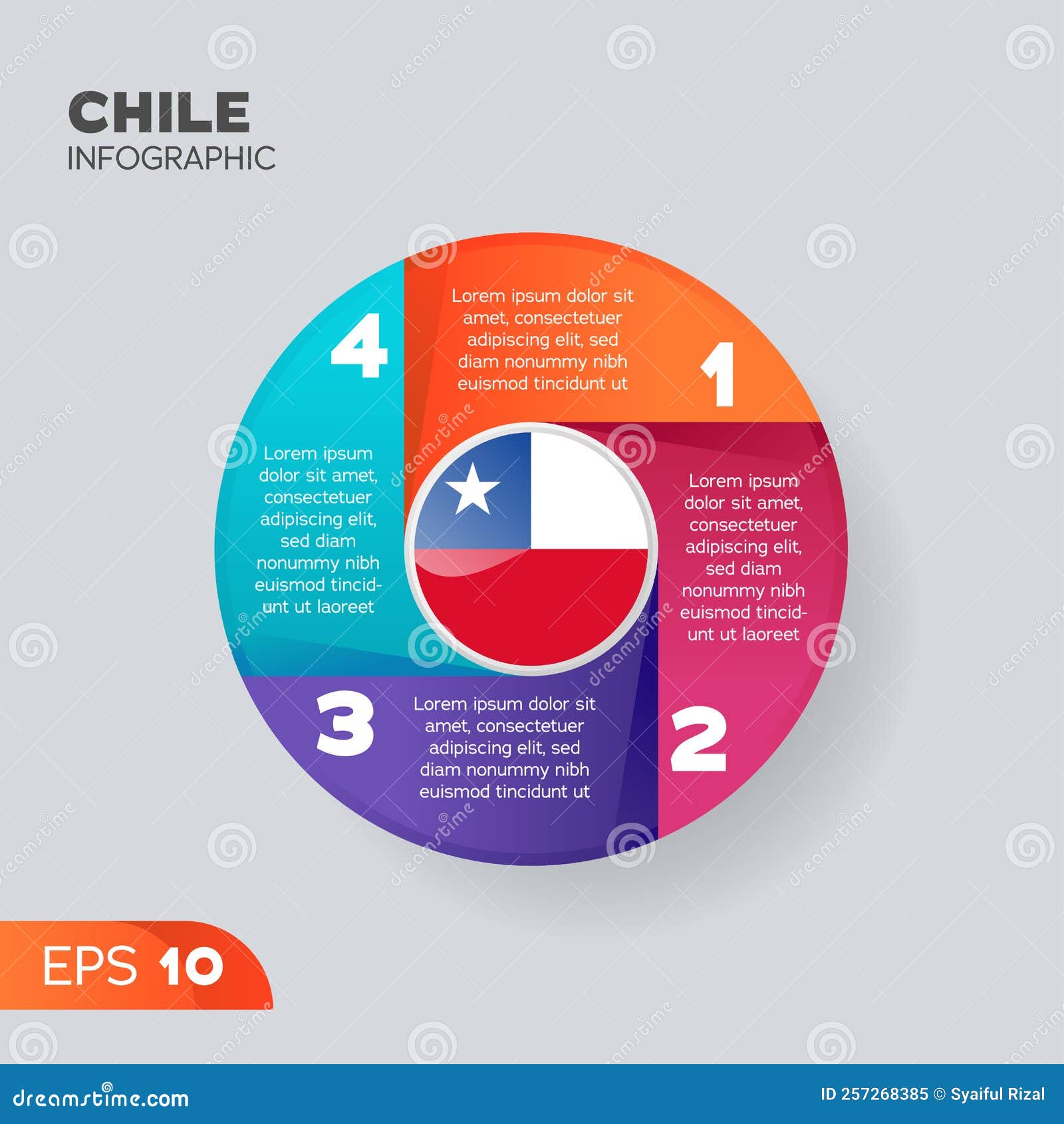Chile Map Info Graphics - Charts, Symbols, Elements And Icons ...