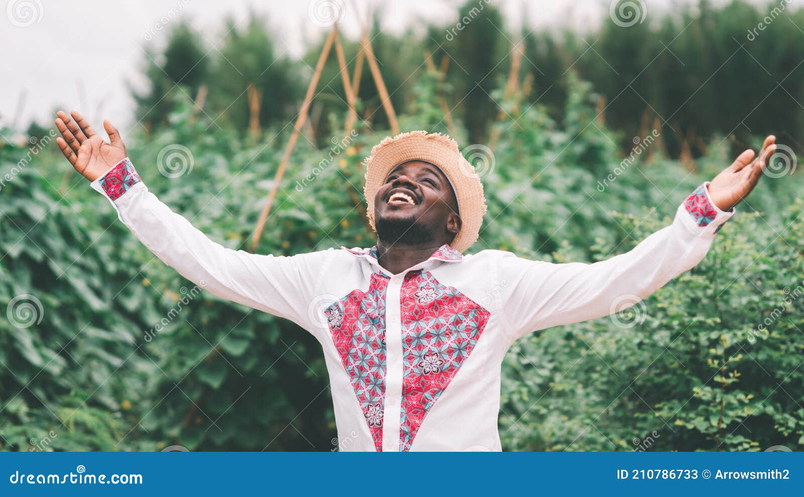 Native African Man Smilng with Happy Stock Image - Image of mature ...