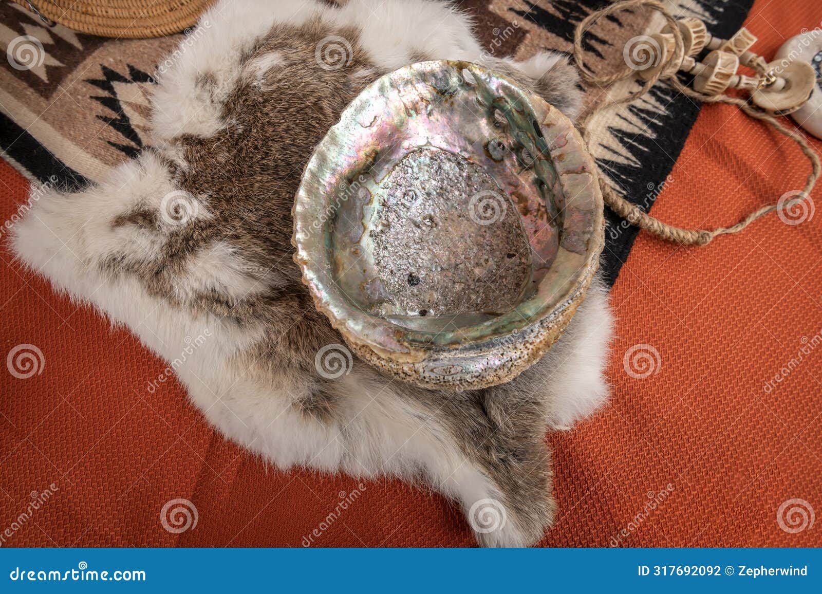Native American Abalone Shell Stock Photo - Image of tribes, organ: 317692092