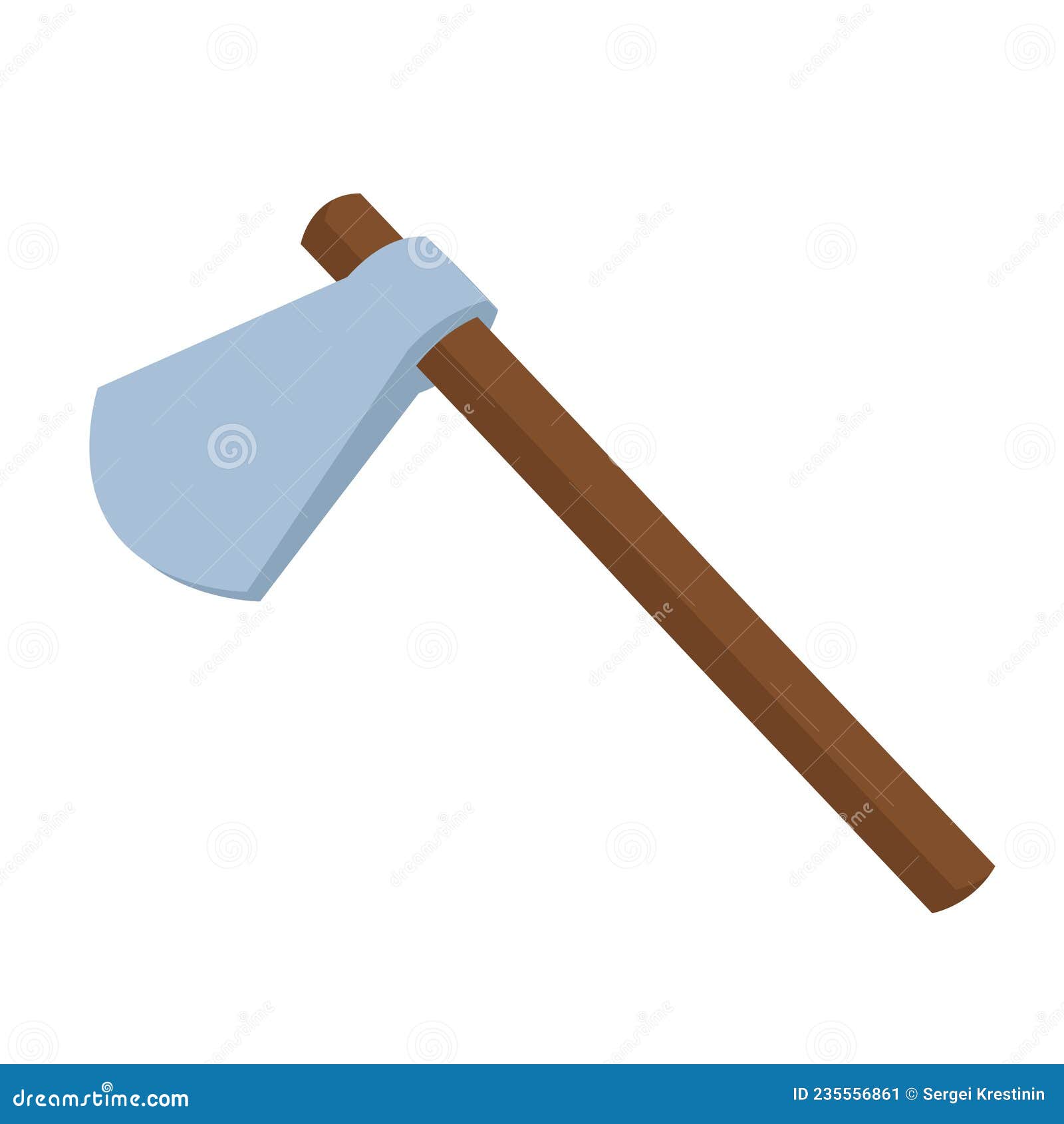 Native american ax. stock vector. Illustration of native - 235556861