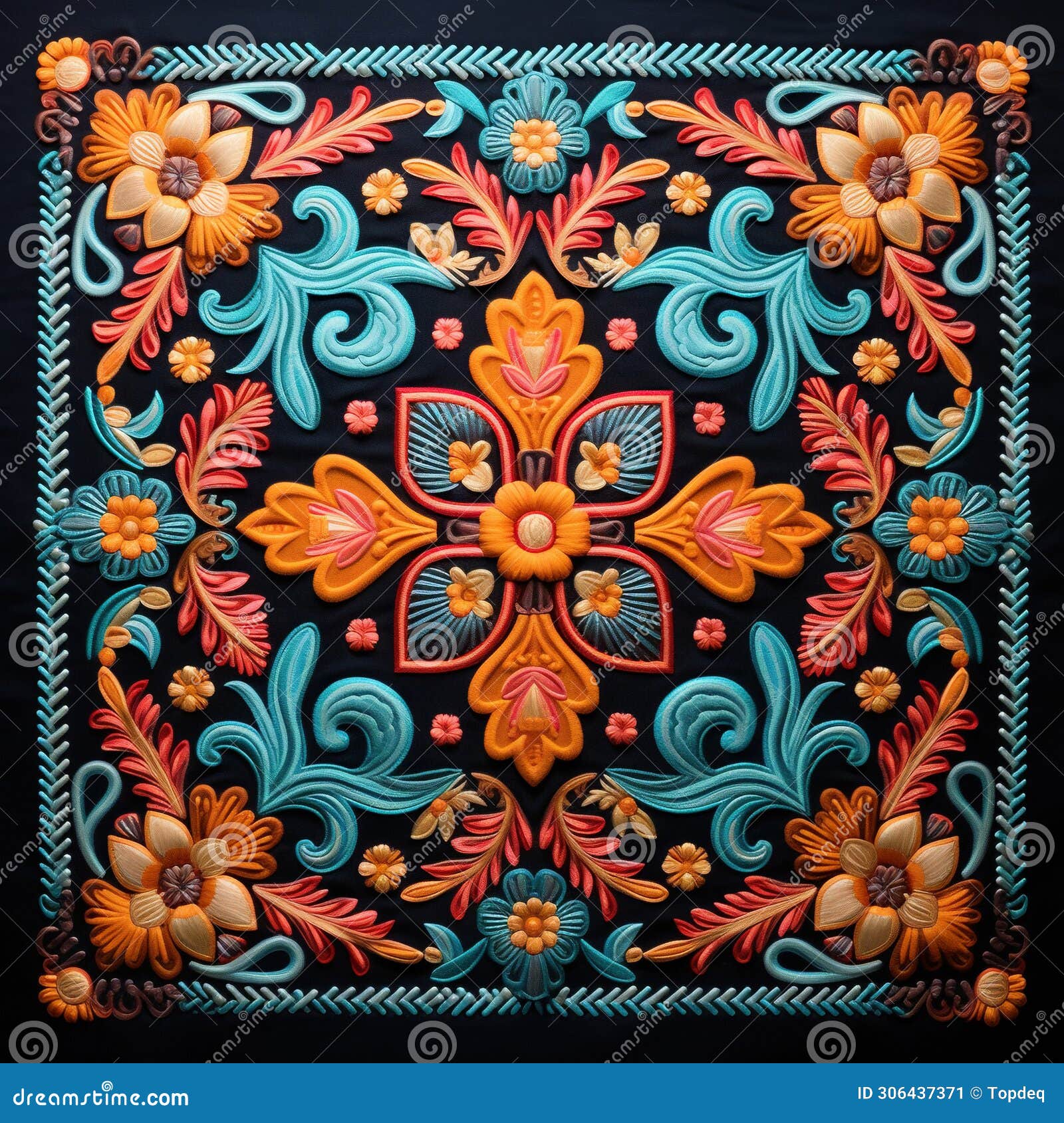 Native American Caribbean Islanders Traditional Pattern Ethnic ...