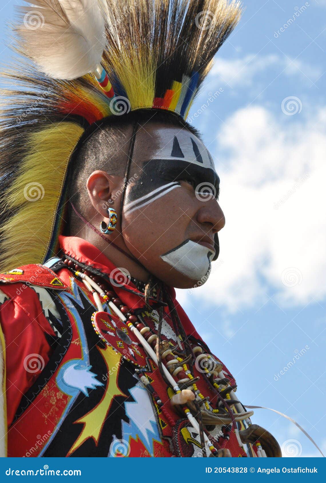 Native American Dancer editorial stock photo. Image of heritage - 20543828