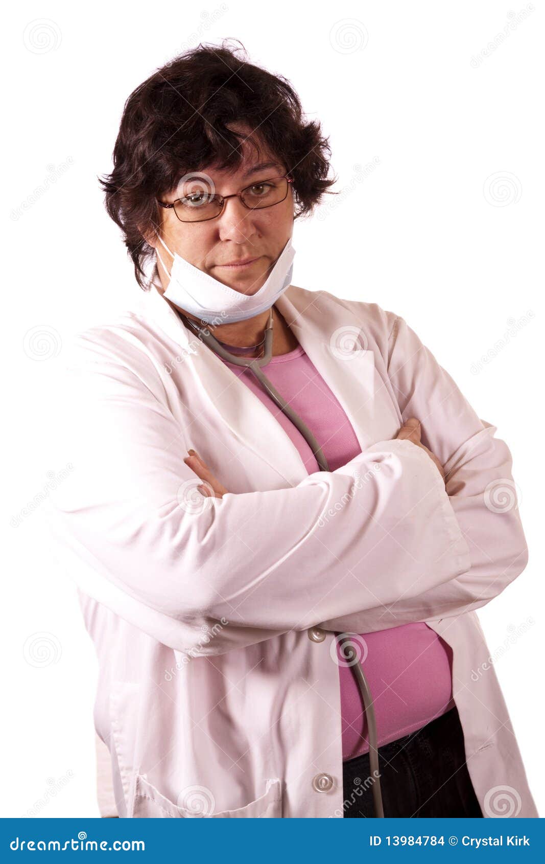 Native american Doctor stock photo. Image of brunette - 13984784