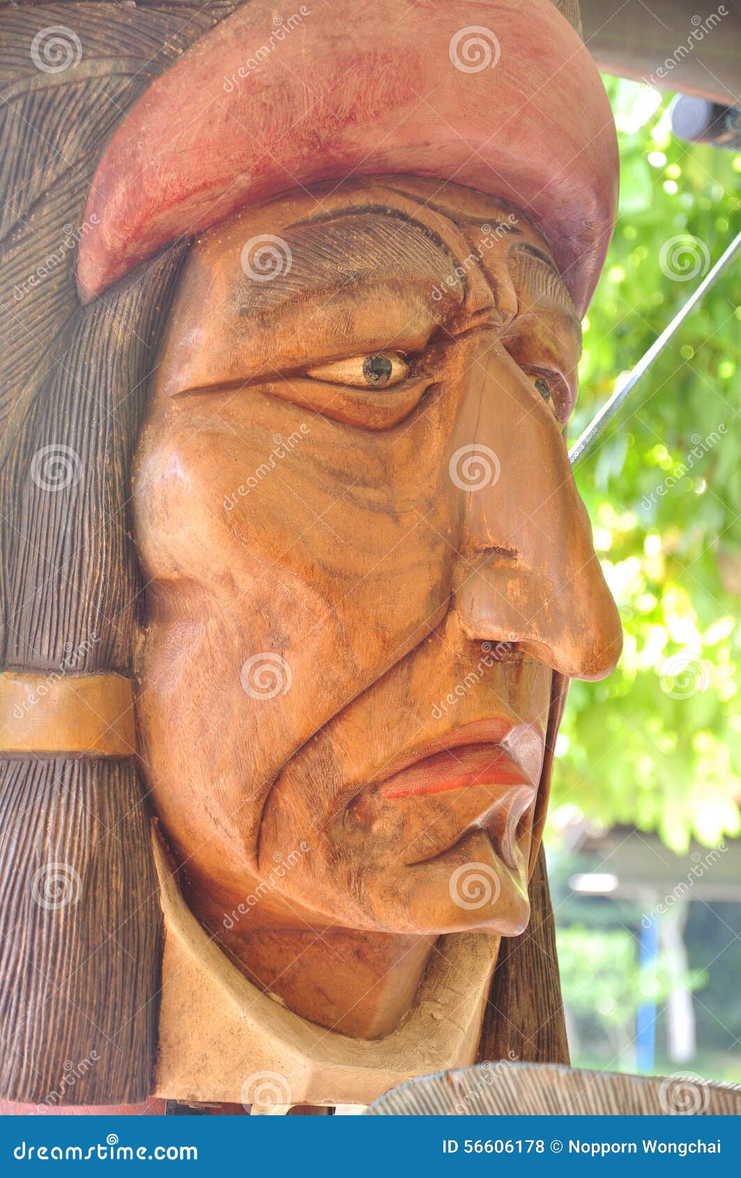 Strong Indian Man Posing Traditional Native American Makeup Stock ...
