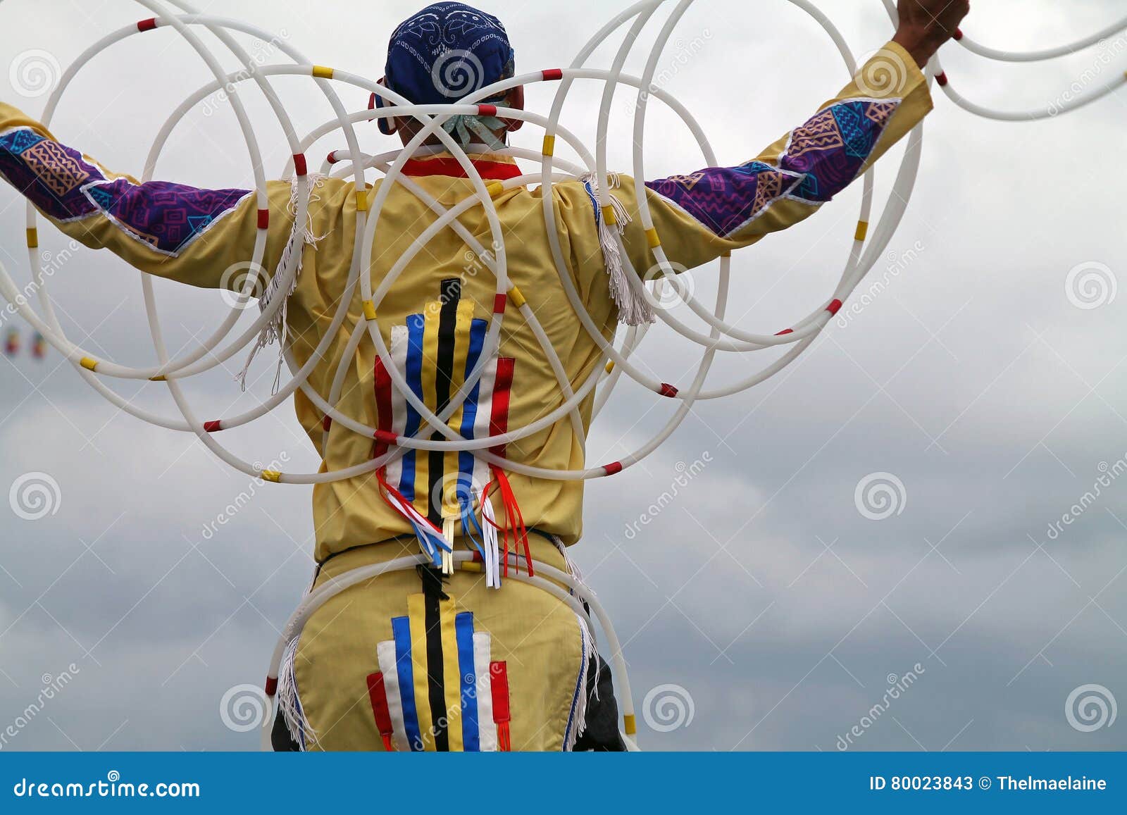 Native American Hoop Dancer Editorial Stock Photo - Image of festival ...