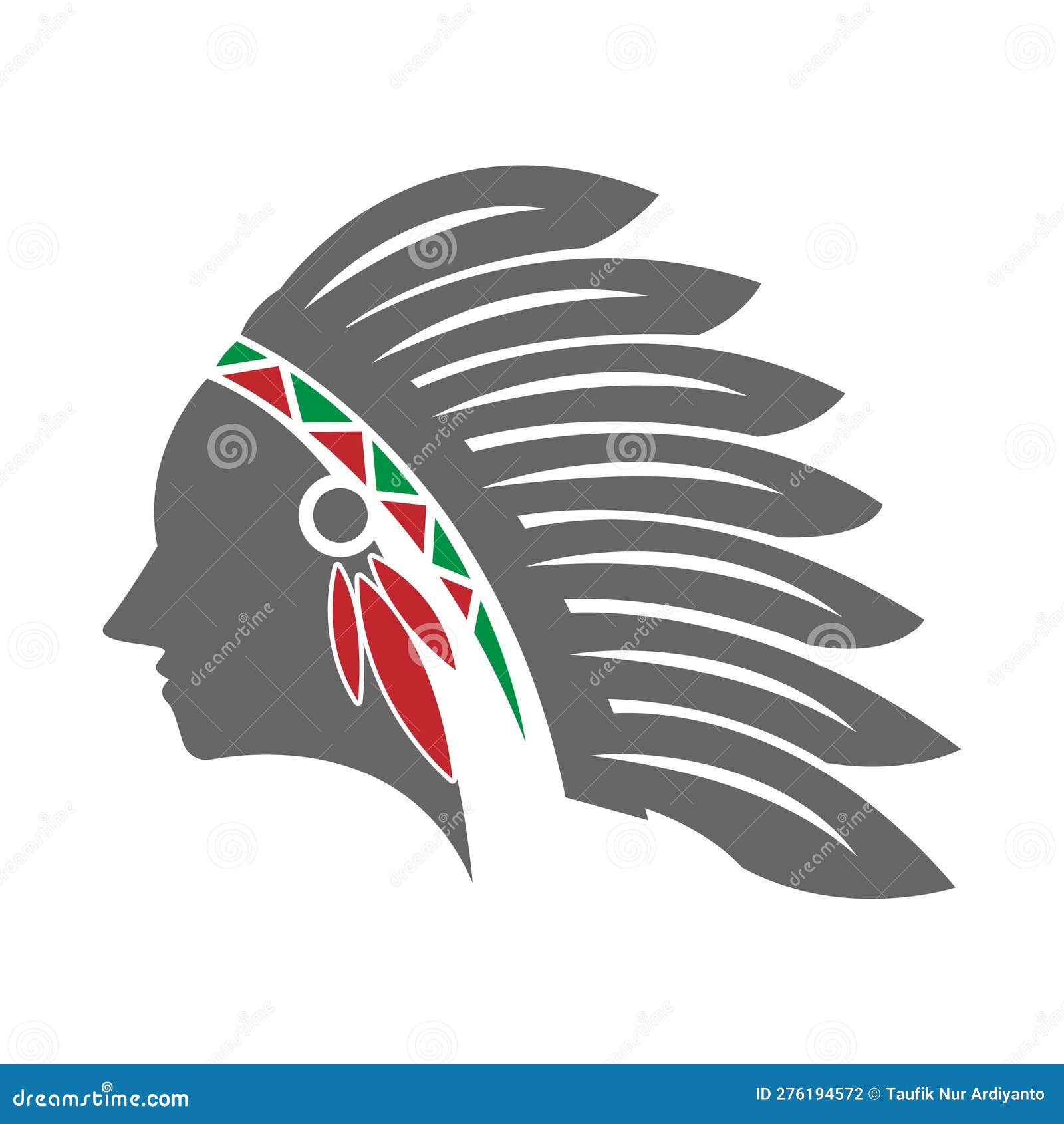 Native American Icon Logo Design Stock Vector - Illustration of icon ...