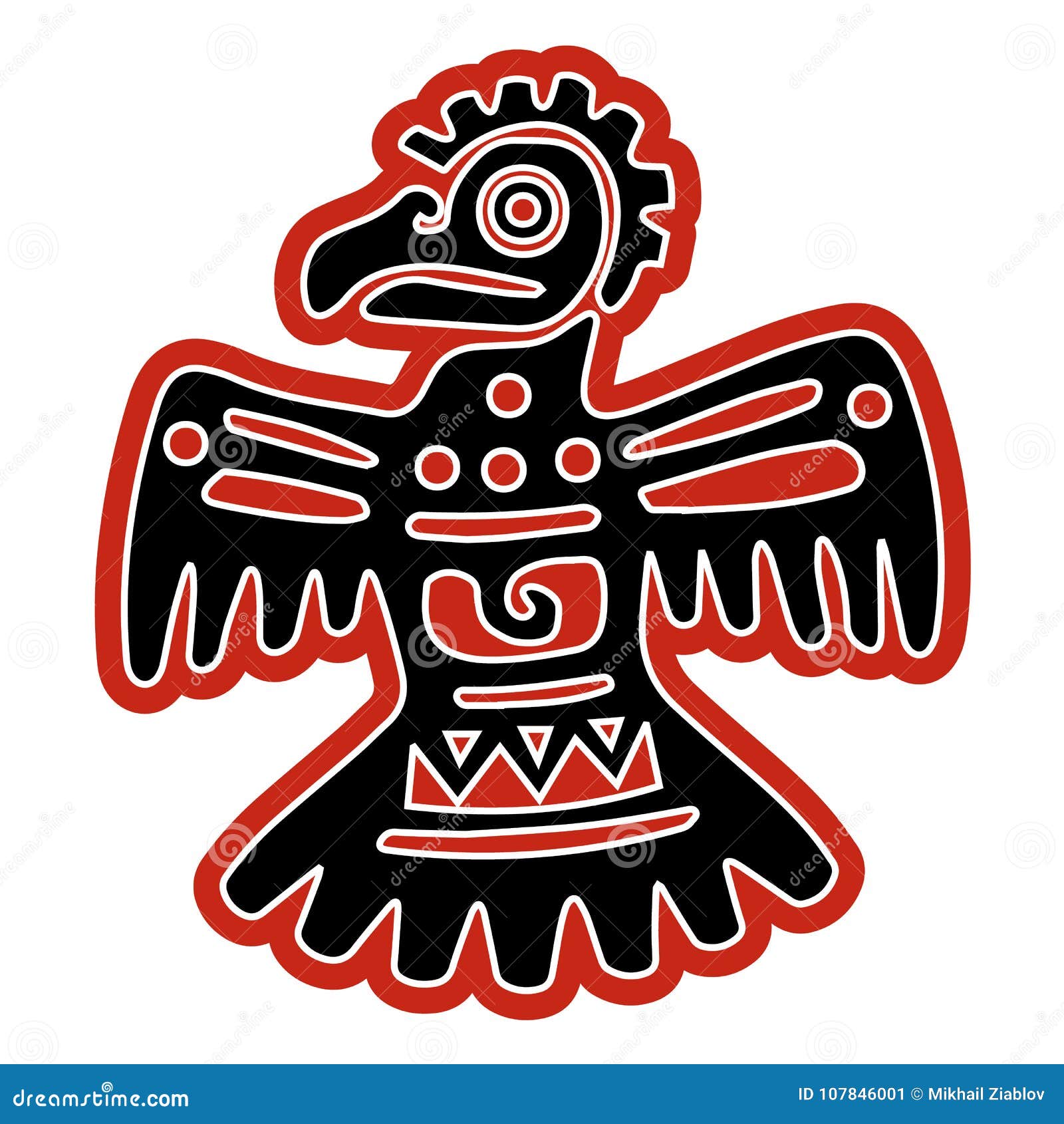 Native American Bird Symbol