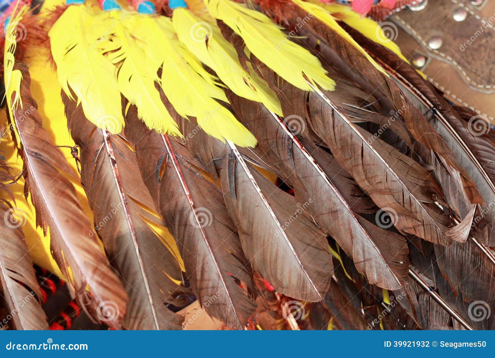 Native American Indian Chief Headdress Stock Photo - Image of headband ...