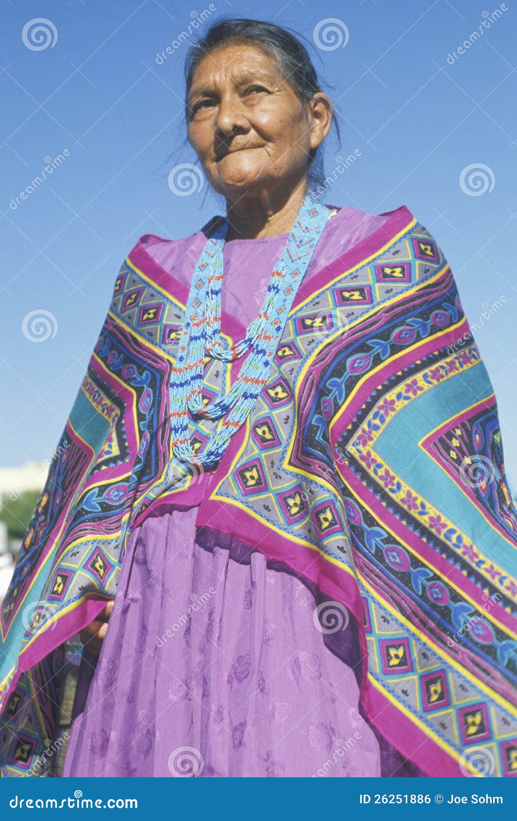Native American Navajo Woman Editorial Photo - Image of portrait, beads ...