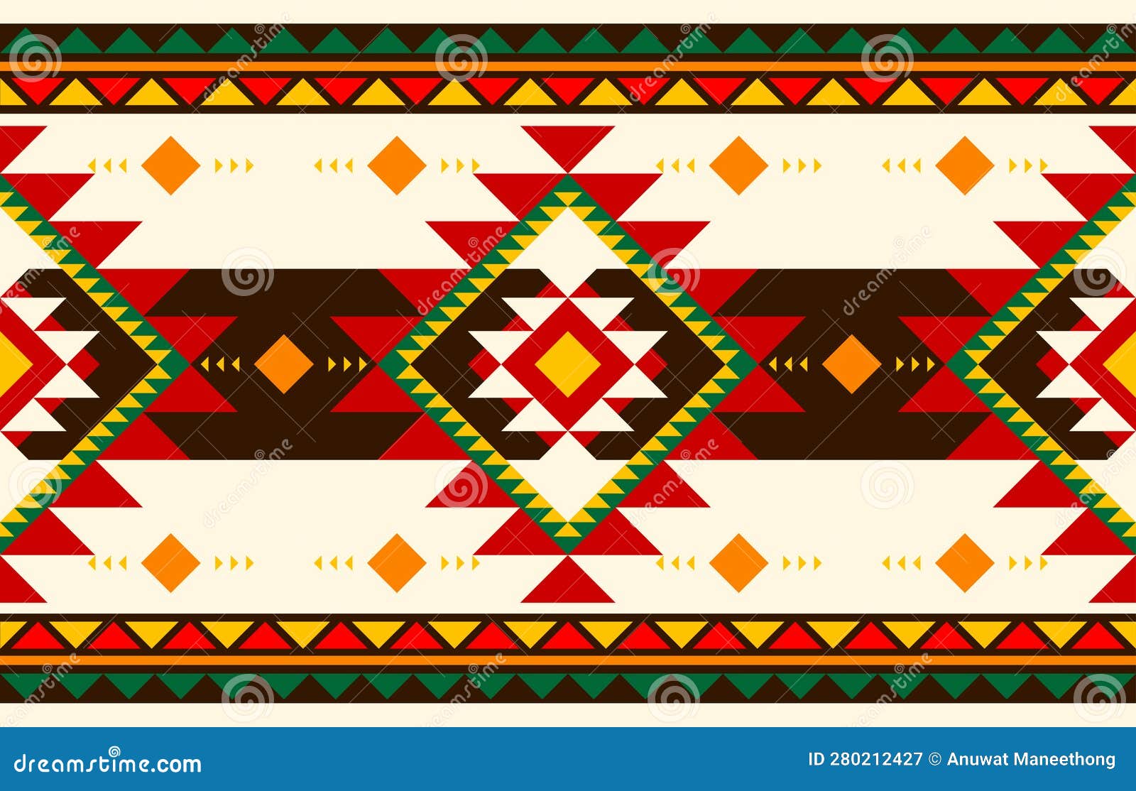 Indigenous Carpet Patterns Seamless Concept. Design for Mat, Door Mat ...