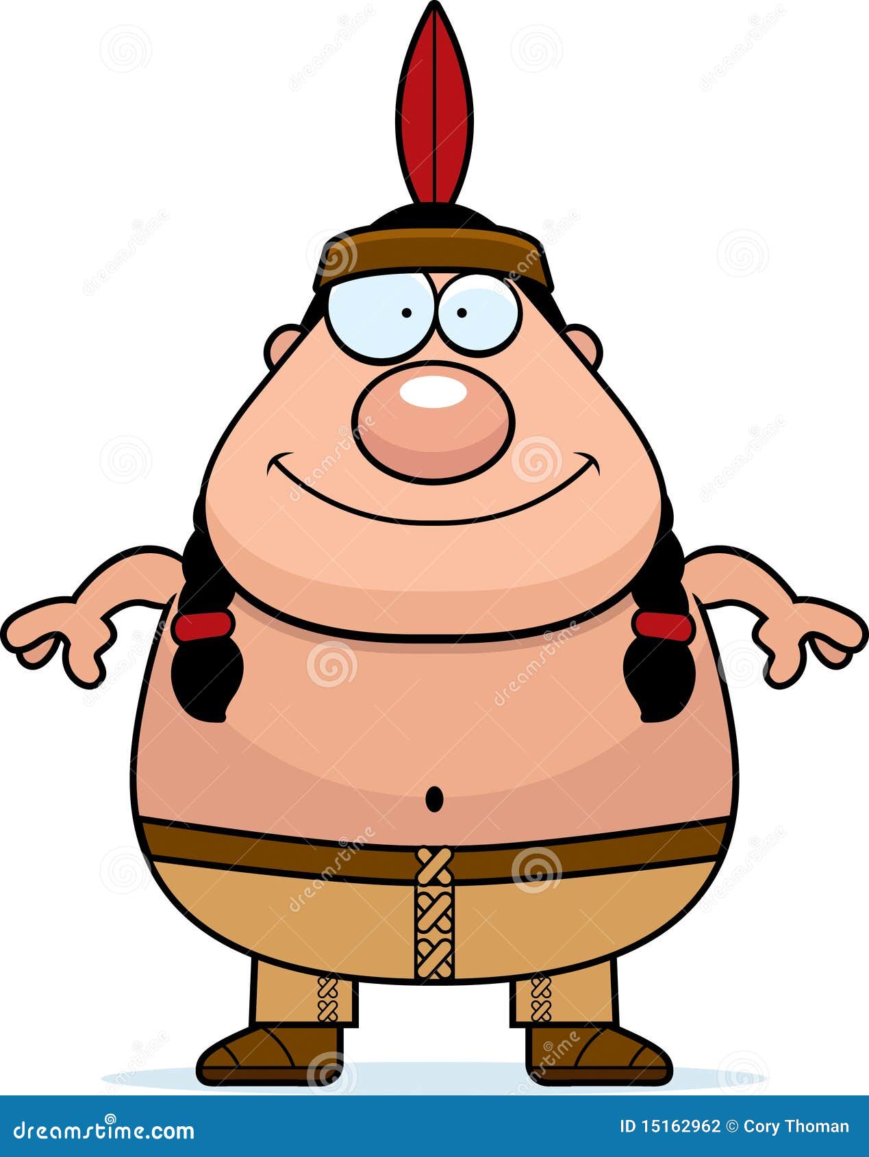 Native American Smiling stock vector. Illustration of thanksgiving ...