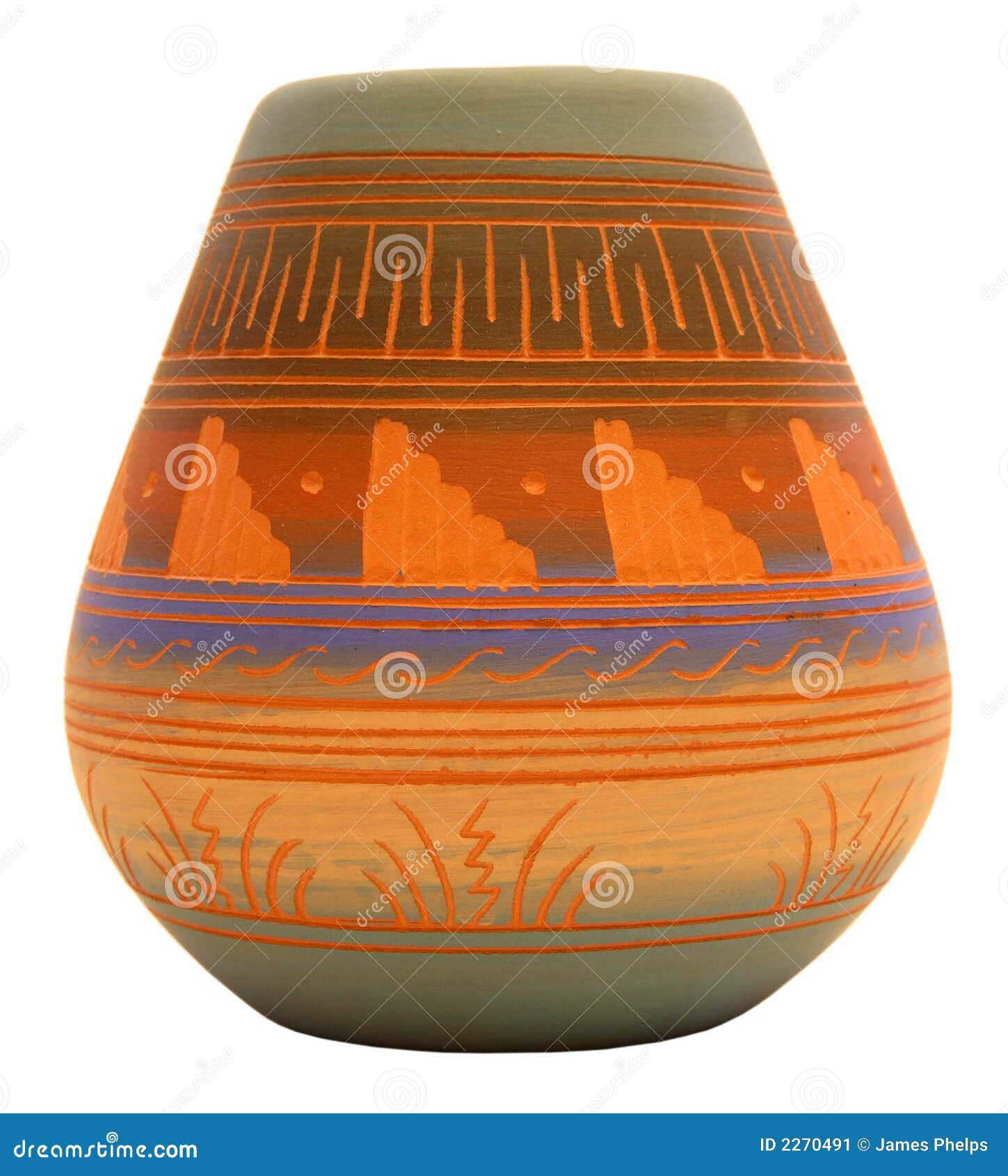 Native American Southwest Pott Stock Image - Image of pattern ...