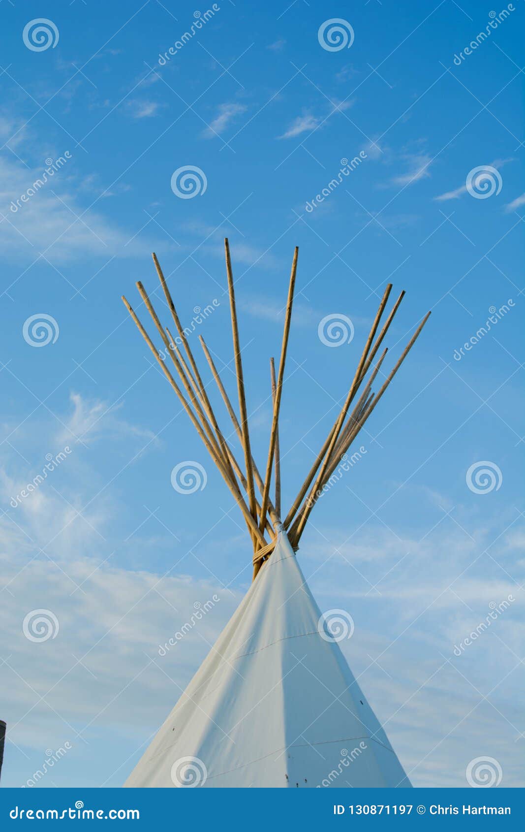 Native American Tepees on the Prairies at Sunset Stock Image - Image of ...