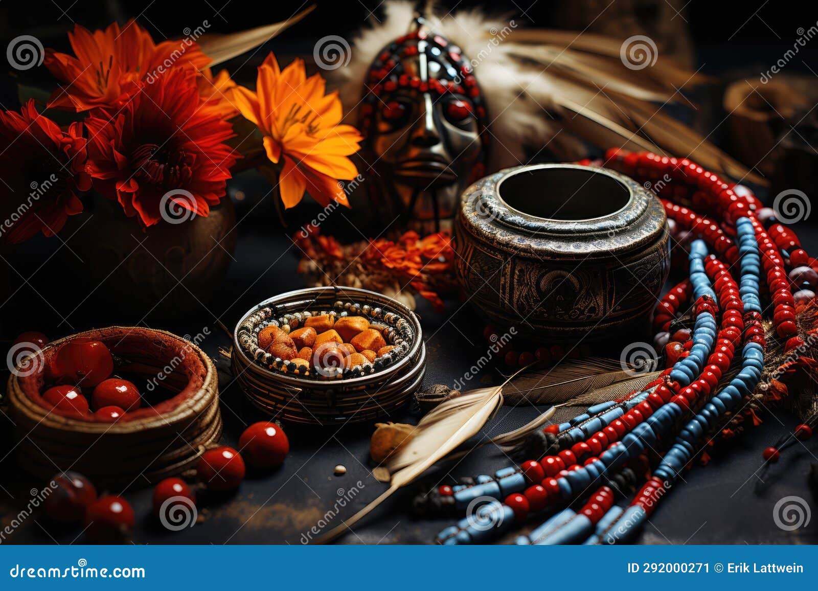 Native American Themed Background Stock Photo Stock Image - Image of ...