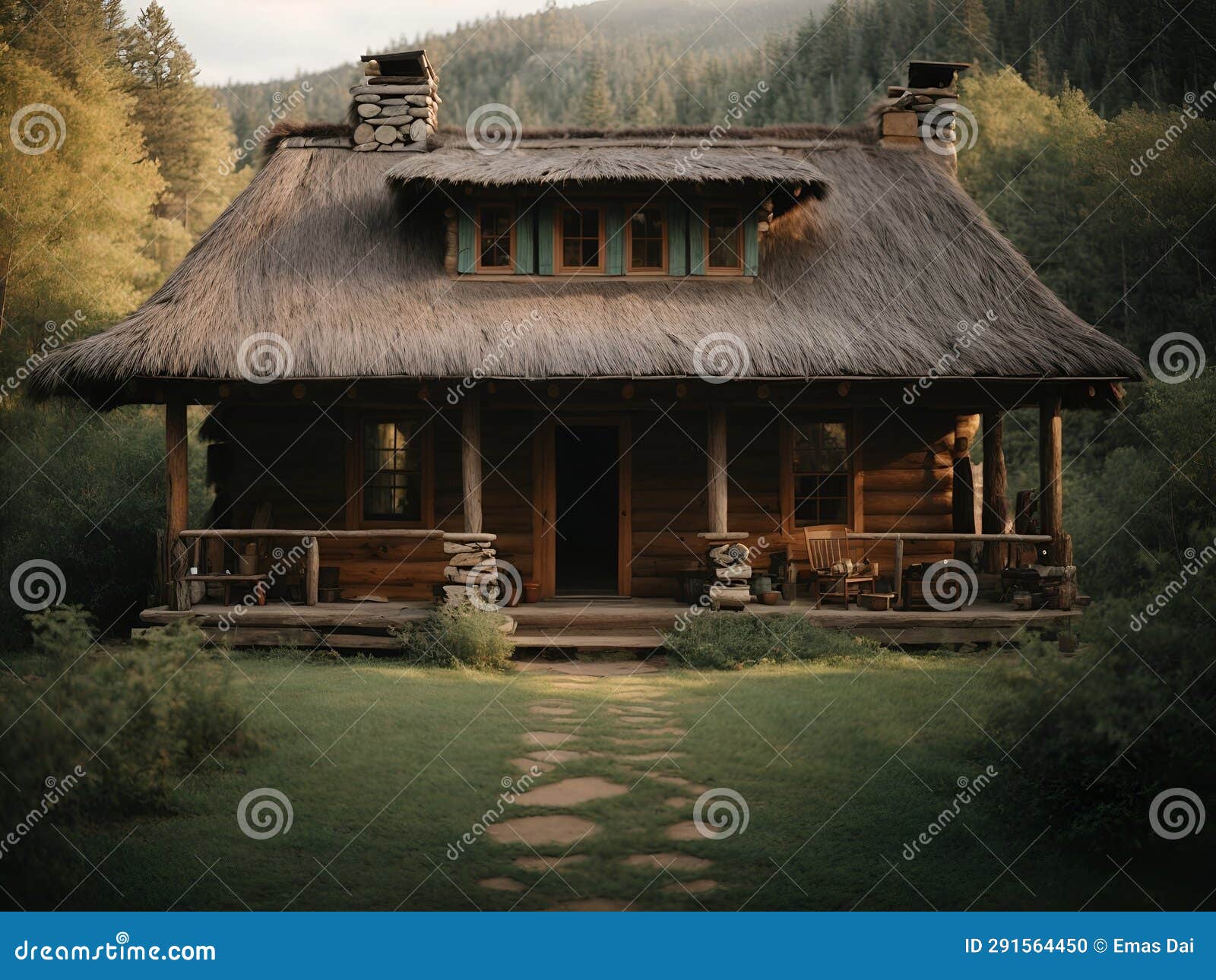 Native American Traditional House Stock Photo - Image of building ...