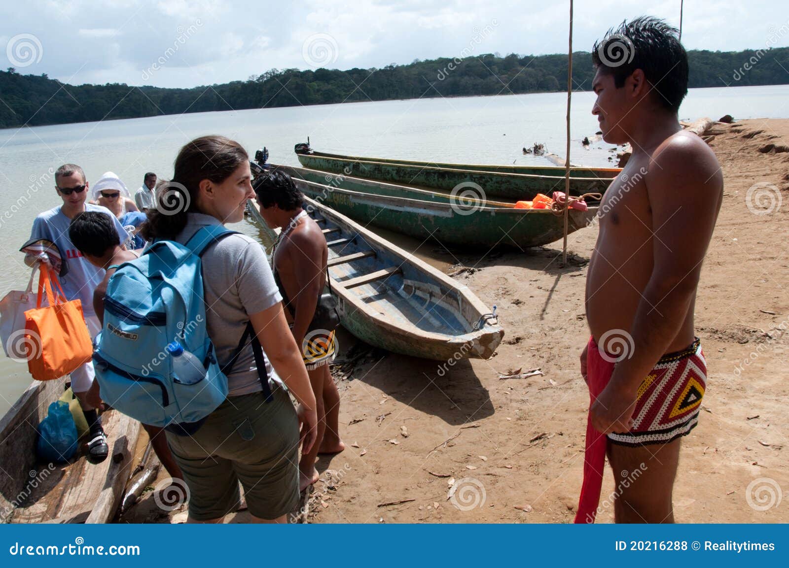 Native Central American and Tour Guide in Panama Editorial Stock Photo ...