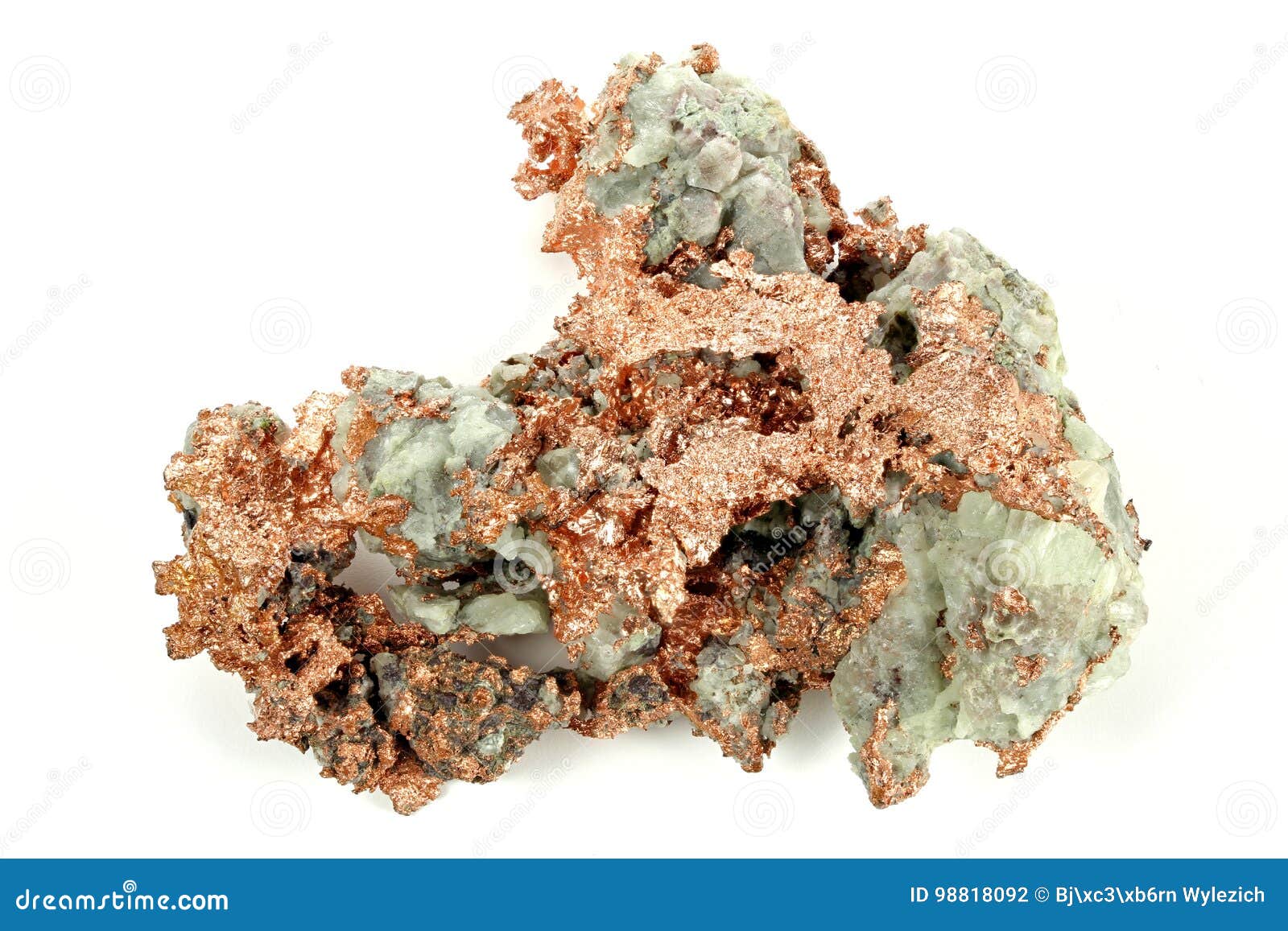 Native copper stock photo. Image of table, nugget, system - 98818092