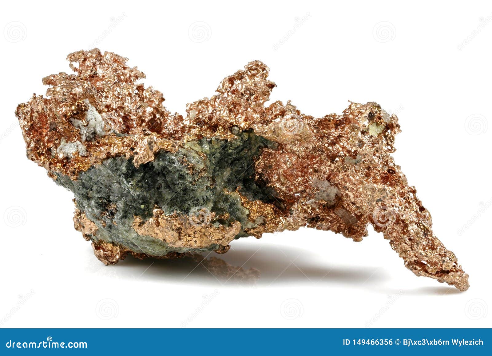 Native copper stock photo. Image of chemical, material - 149466356