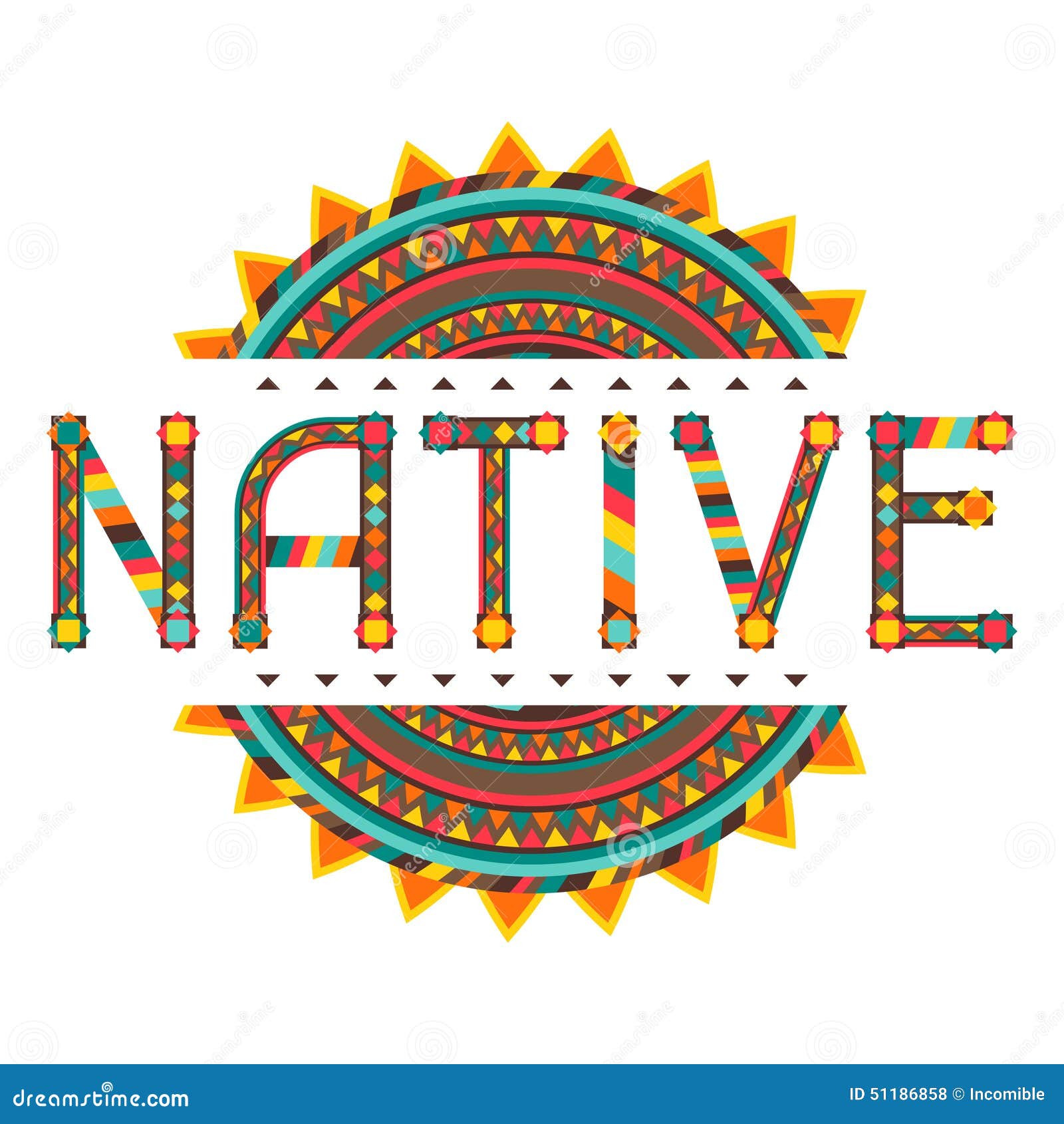 Native Design Word Ornament Stock Illustrations – 70 Native Design Word ...