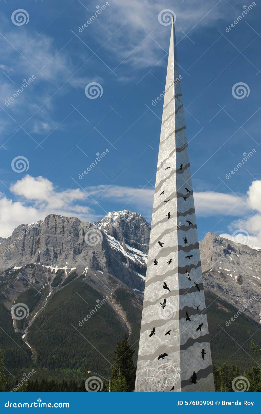 Native Drawings on a Pinnacle in Canmore Editorial Image - Image of ...