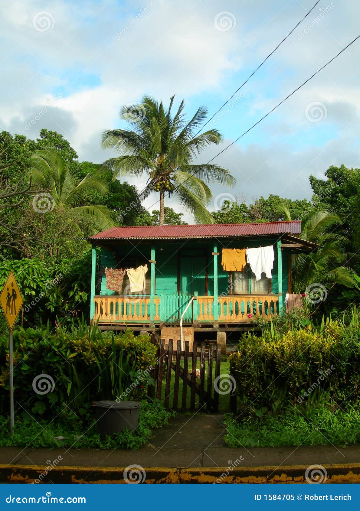 Native house stock image. Image of green, grass, cute - 1584705