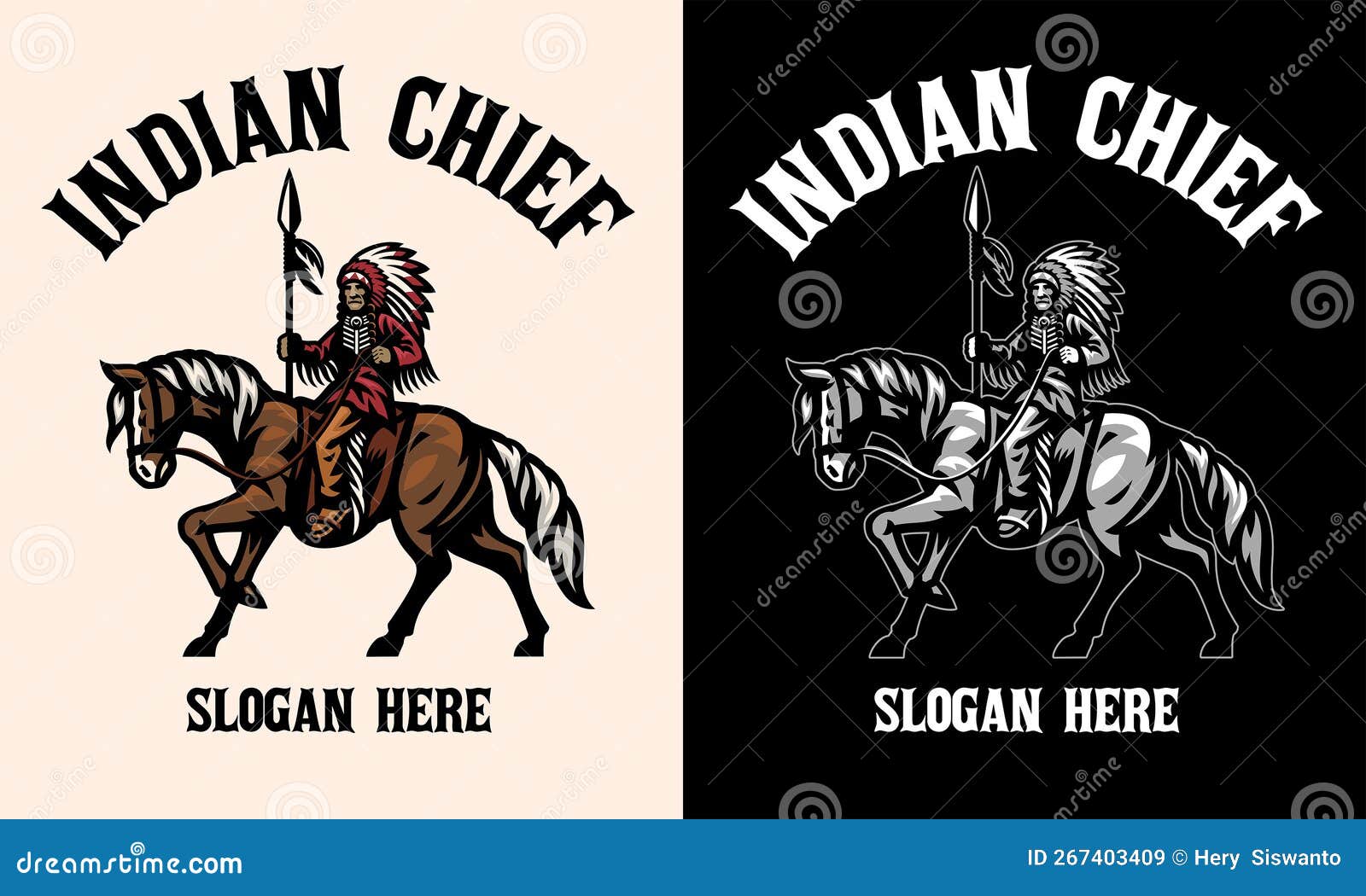 Native Indian Chief Mascot stock vector. Illustration of logo - 267403409