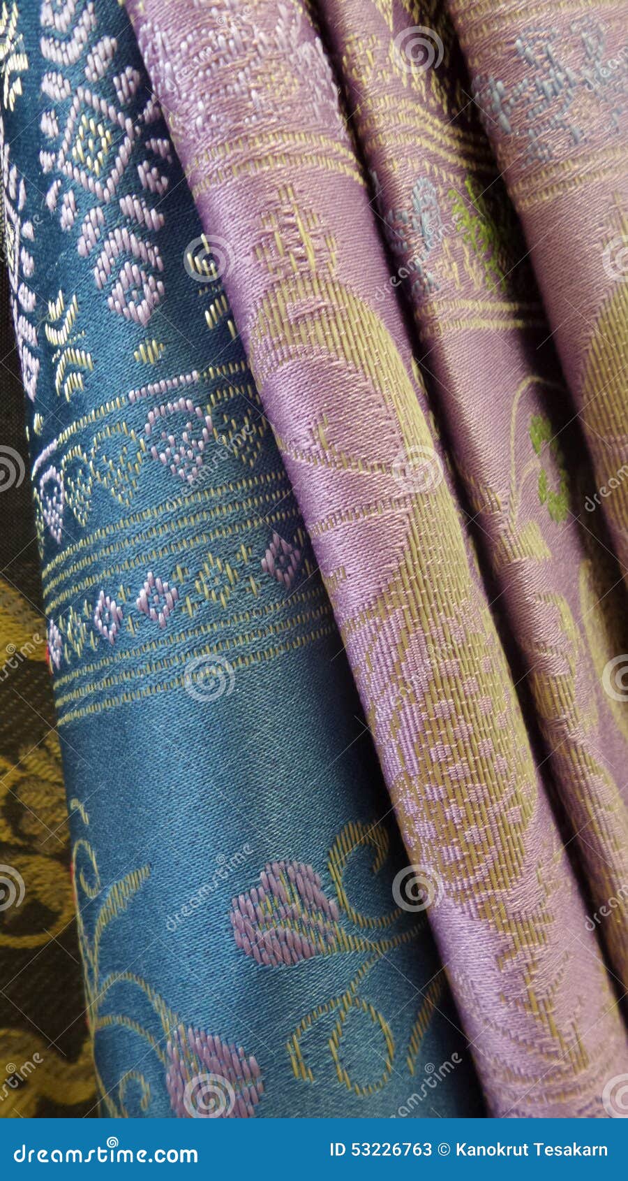 Native Pattern on Local Material Stock Image - Image of pattern, design ...