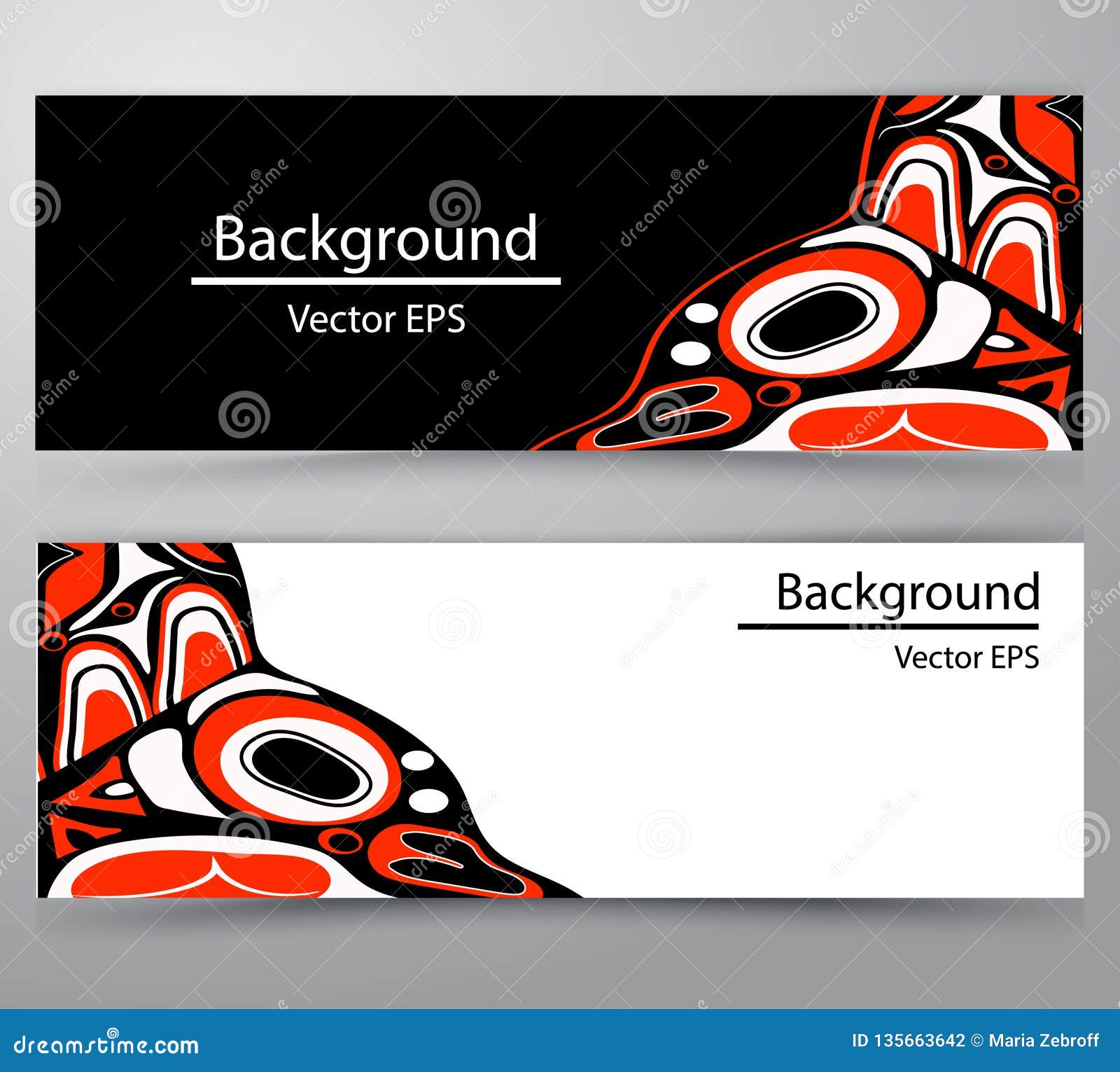 Native Salmon Vector | CartoonDealer.com #66855888