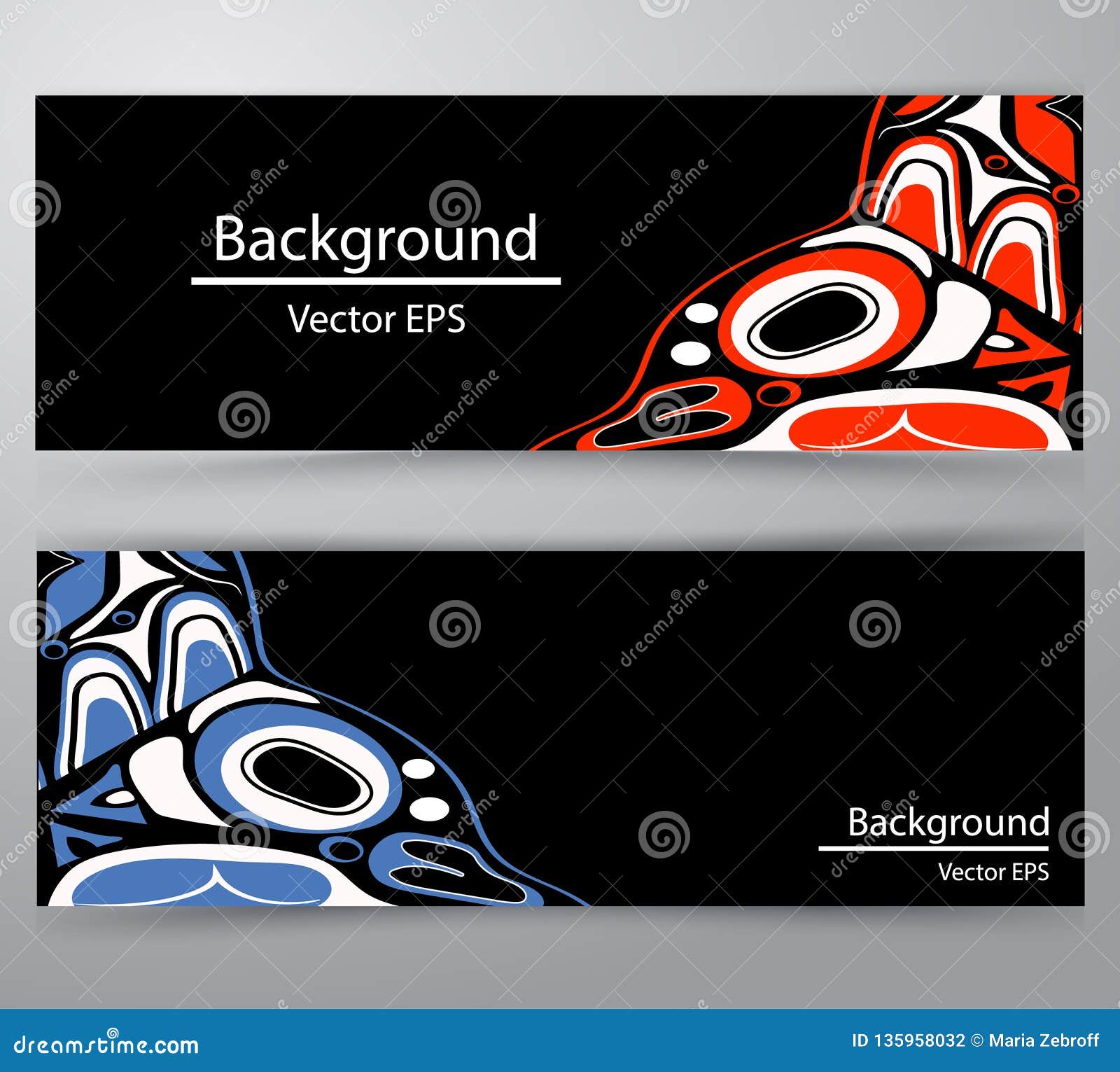 Native Header Invitation Vector Stock Vector - Illustration of graphic ...