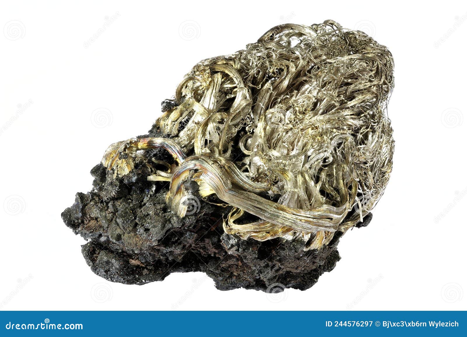 Native silver stock image. Image of matrix, native, silver - 244576297