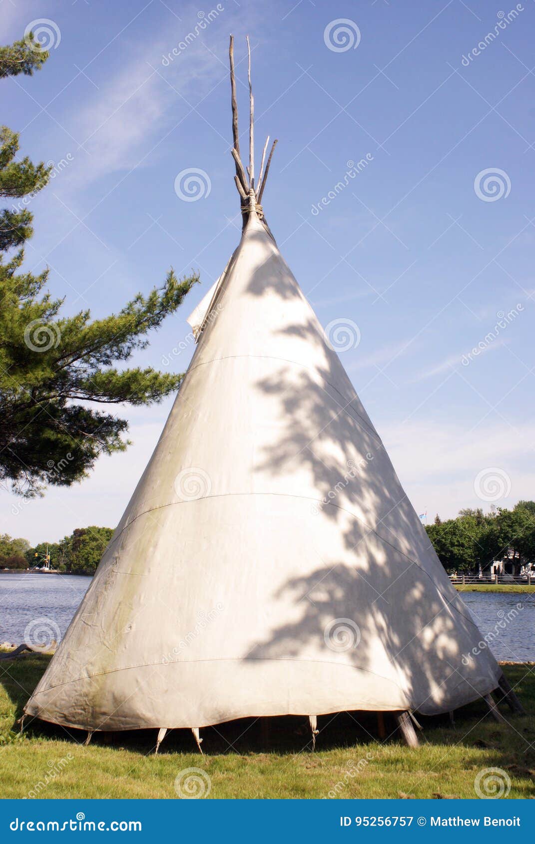 Native Tee Pee stock image. Image of outdoor, outdoors - 95256757