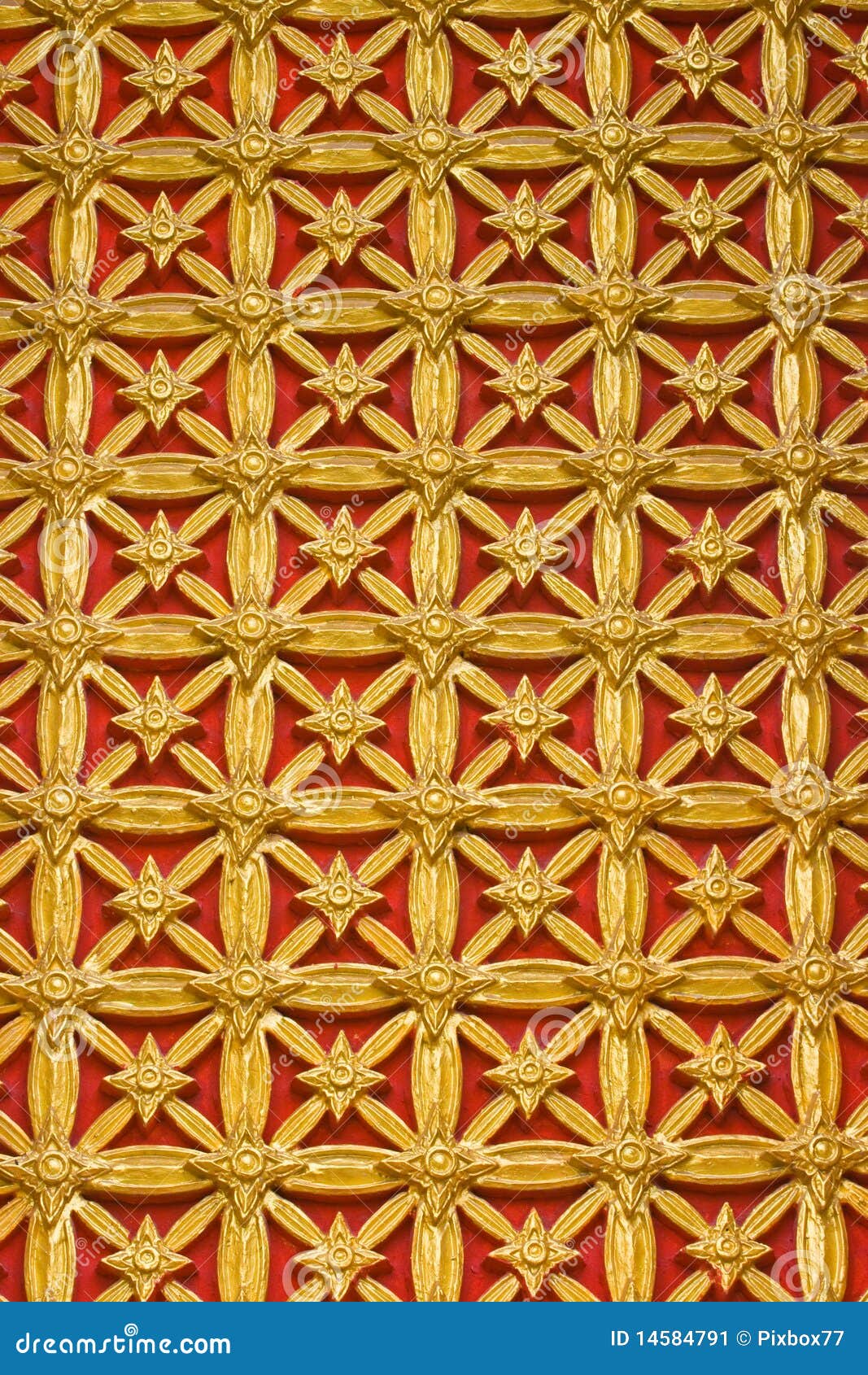 Native Thai Style Flower Pattern Stock Image - Image of pattern ...