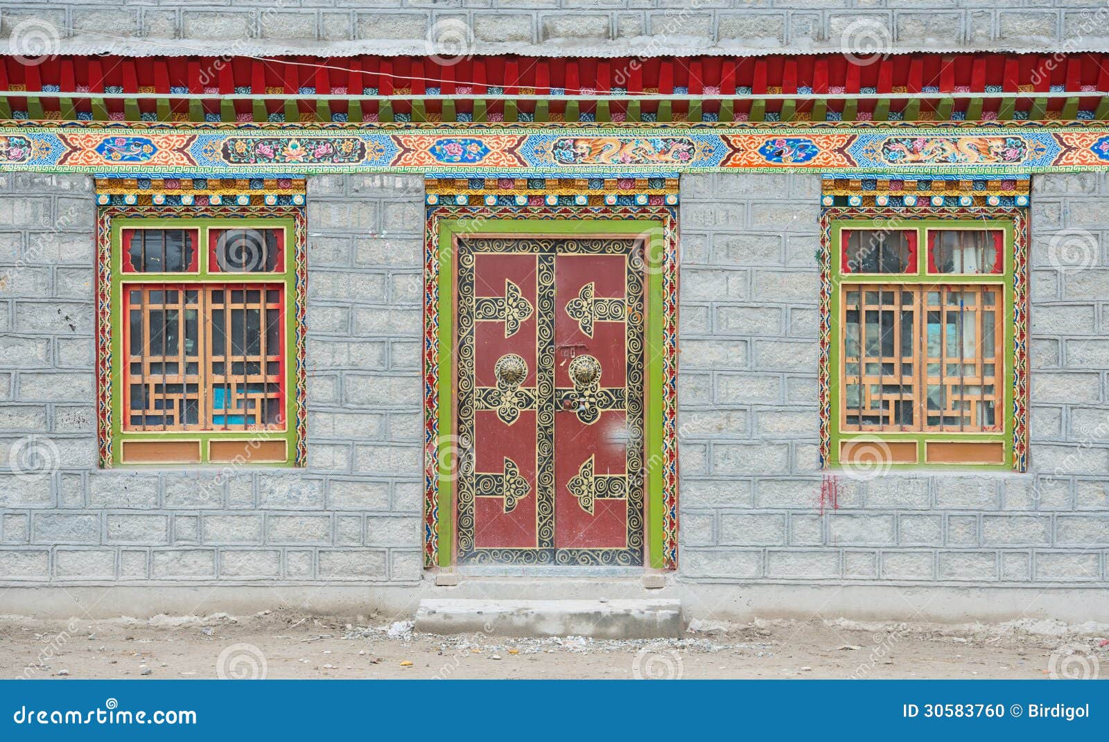 Native Tibet building stock photo. Image of architecture - 30583760