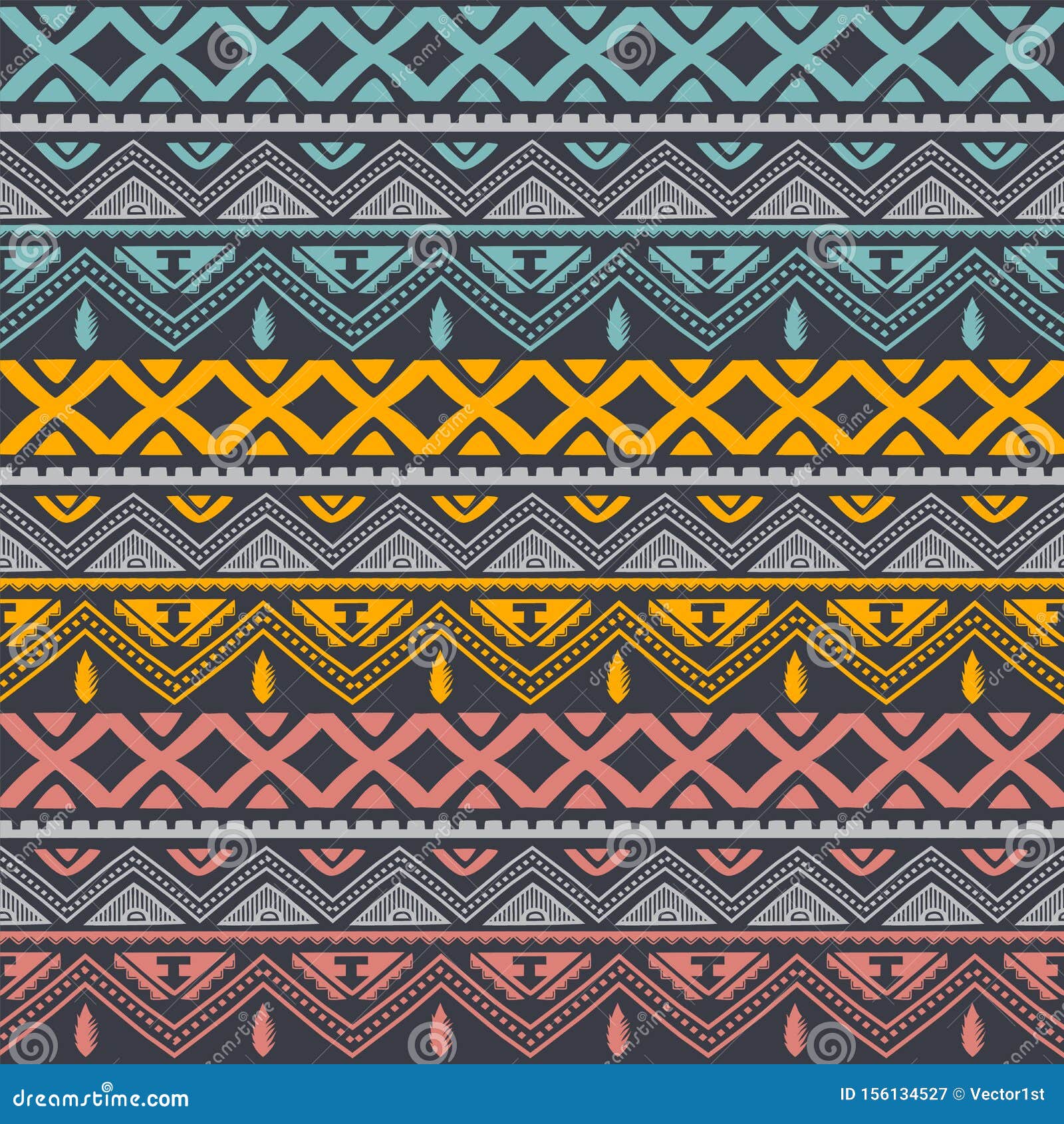 Native Tribe Pattern Background Wallpaper Stock Illustration ...