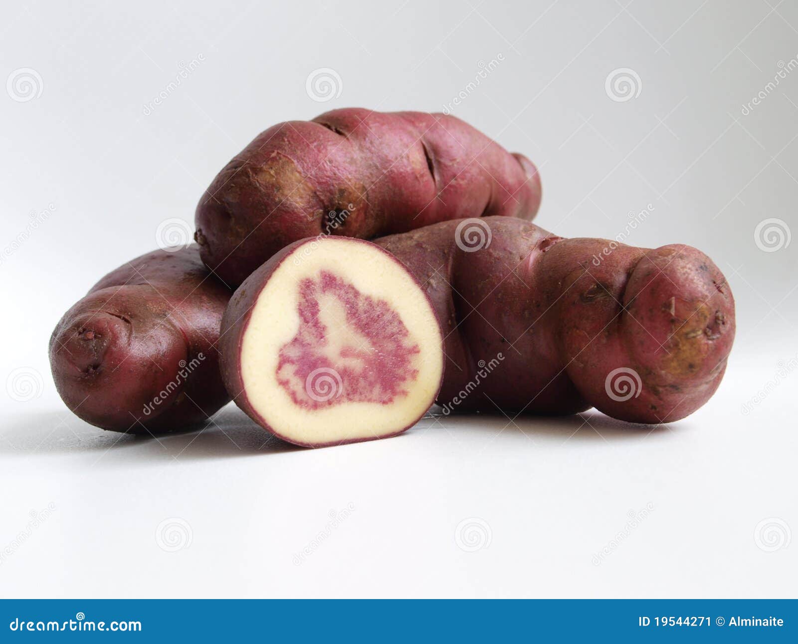 Native Variety of Potato Tubers Stock Image - Image of market, farming ...