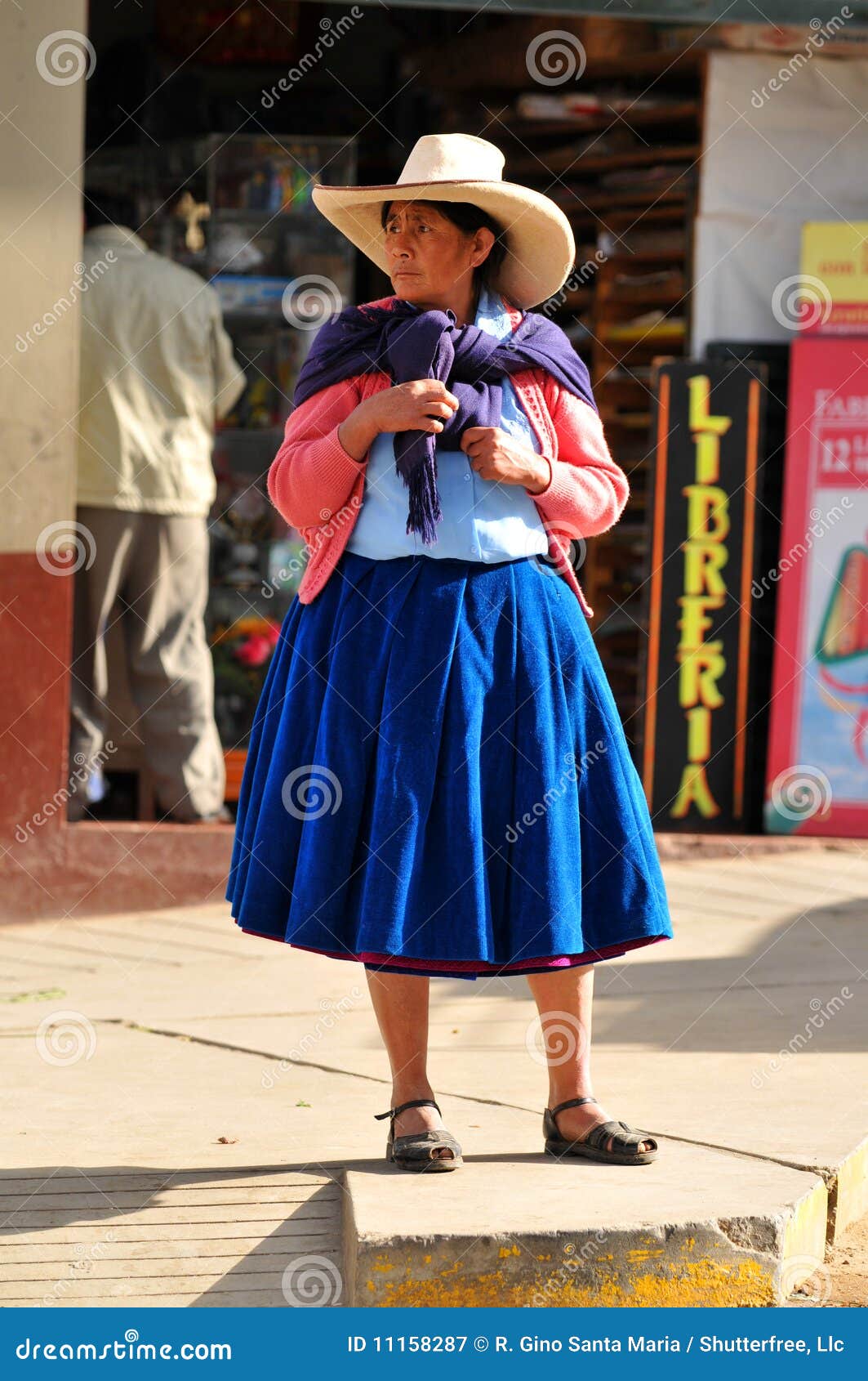 Native Woman in Northern Peru Editorial Photography - Image of ...