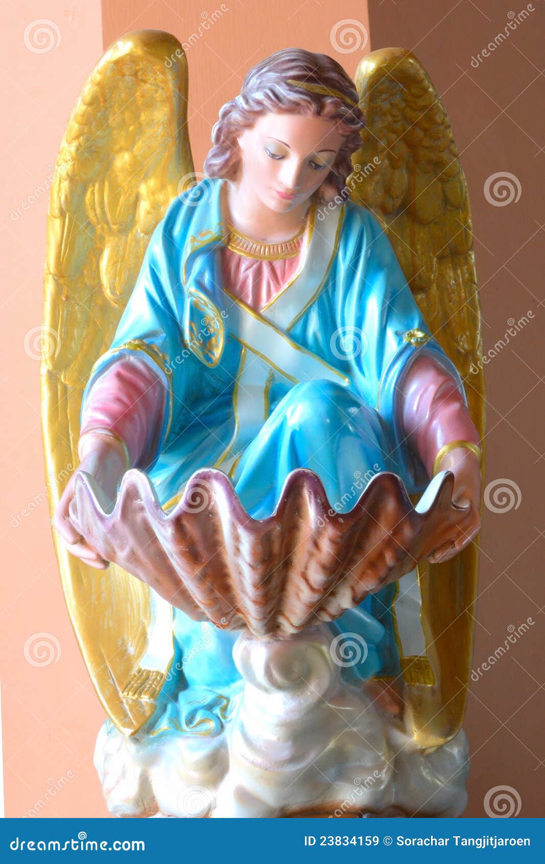 Nativity angel. stock image. Image of single, revival - 23834159