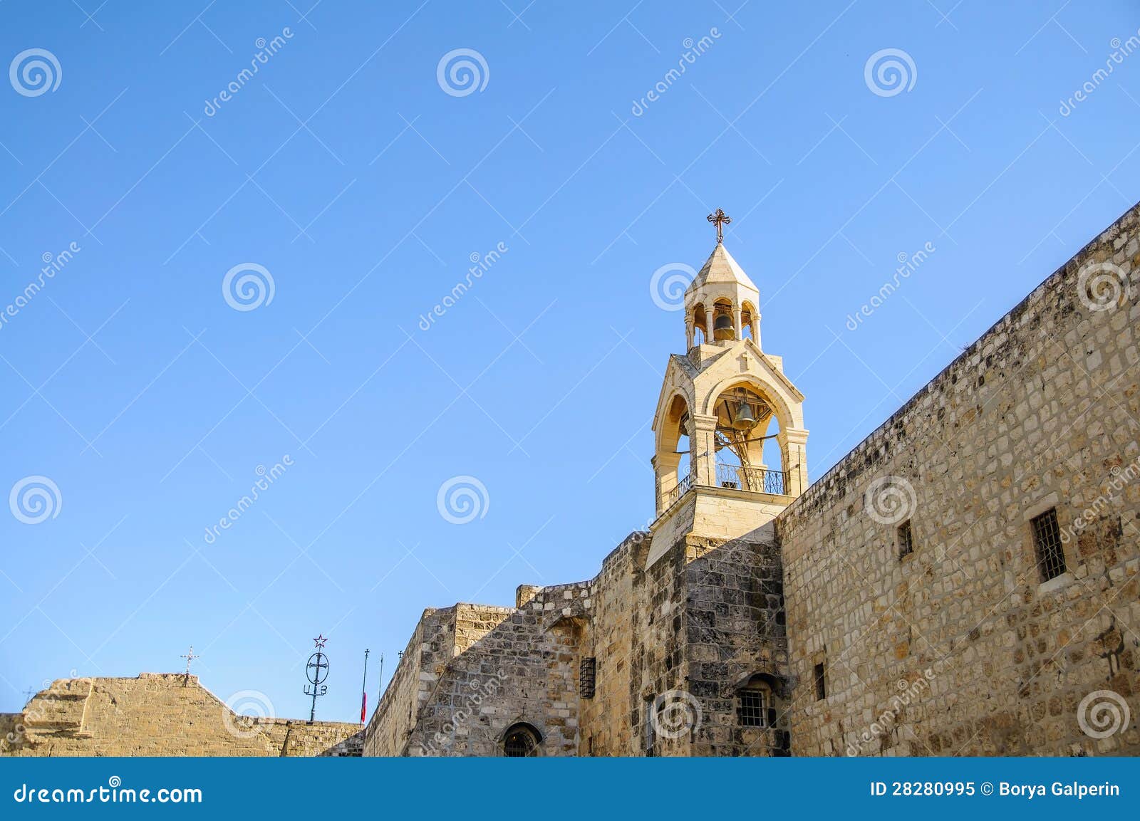 Bethlehem, Palestine, Birthplace Of Jesus Christ In The Grotto Of The ...